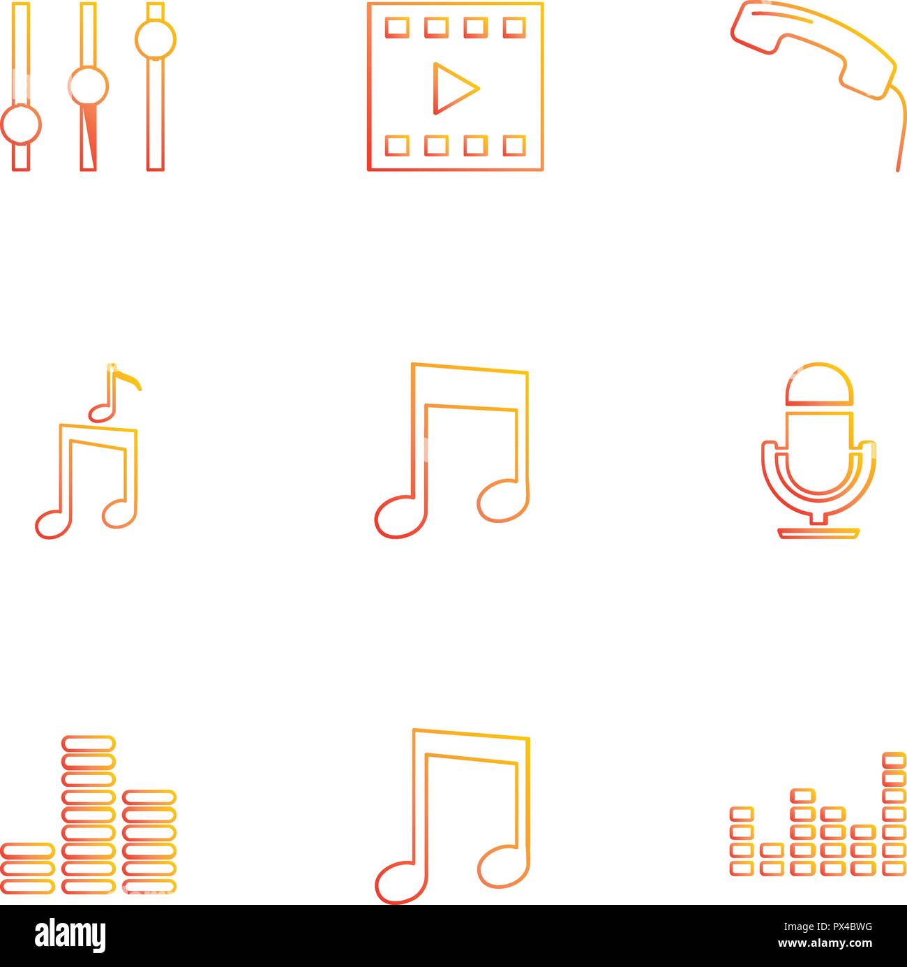 multimedia , speaker , volume , headset , microphone , network , pause ...