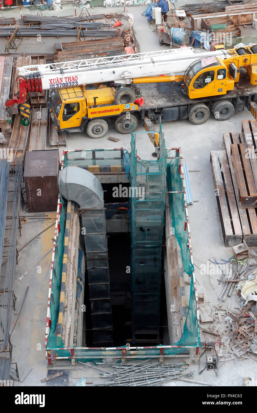 New metro construction site hi-res stock photography and images - Alamy