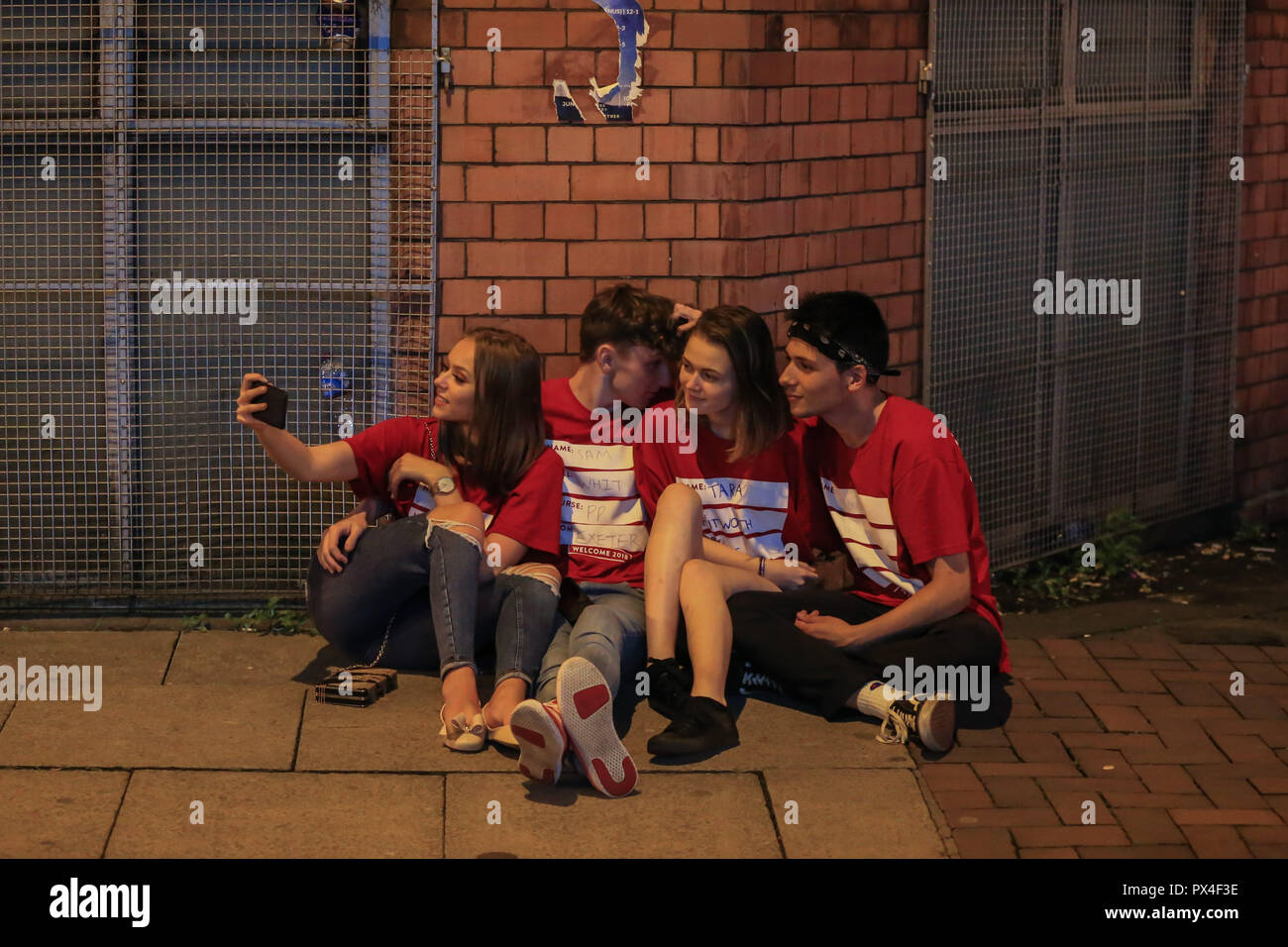 17th September 2018, Manchester City Centre, Manchester, England ...