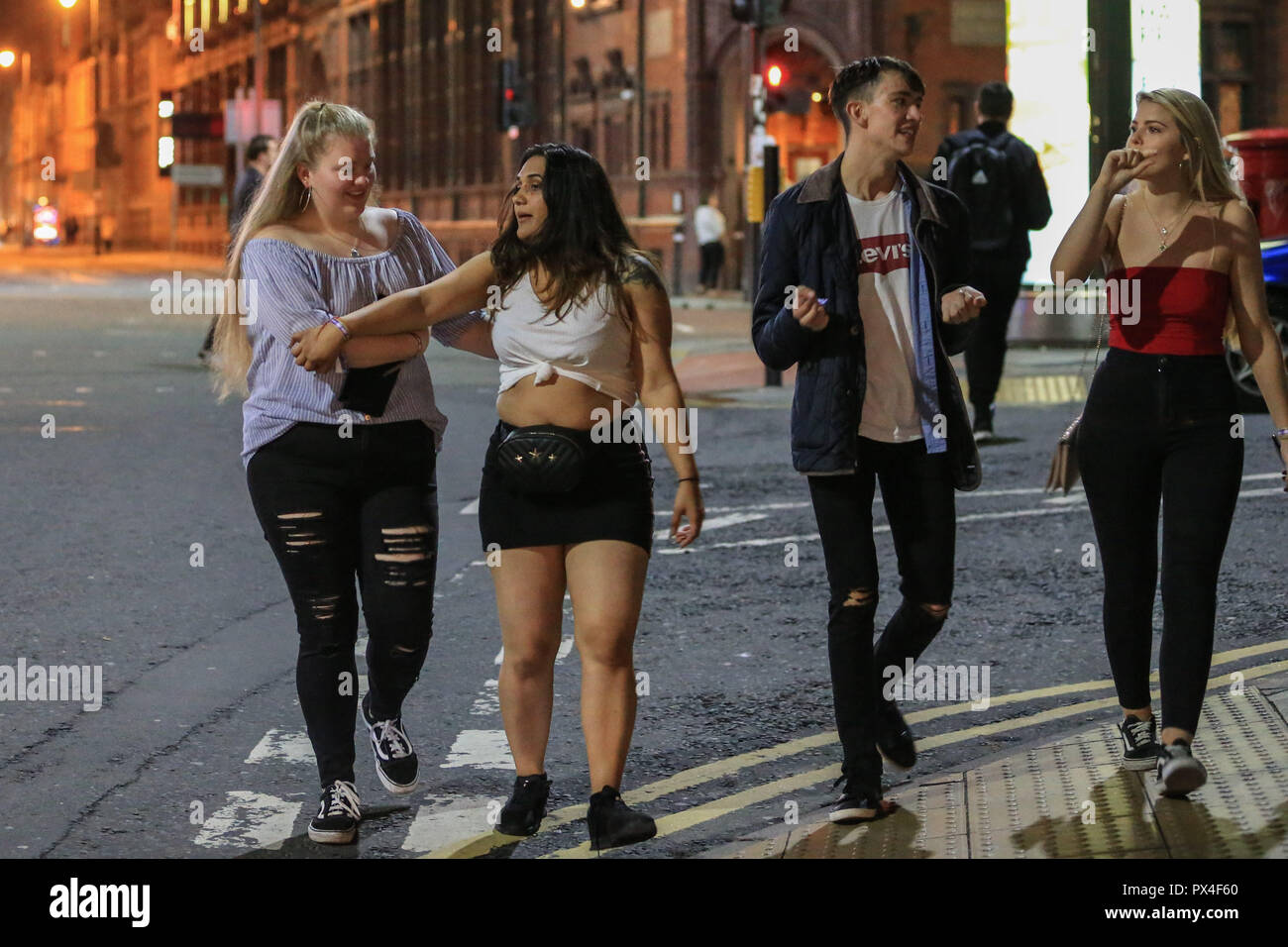16th September 2018, Manchester City Centre, Manchester, England ...