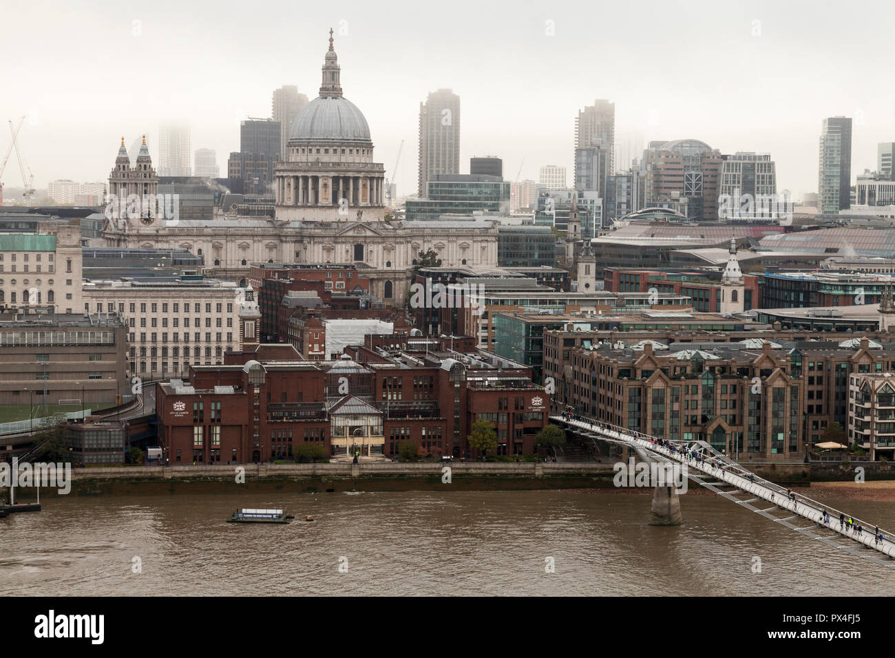 London bridge elevated view hi-res stock photography and images - Alamy