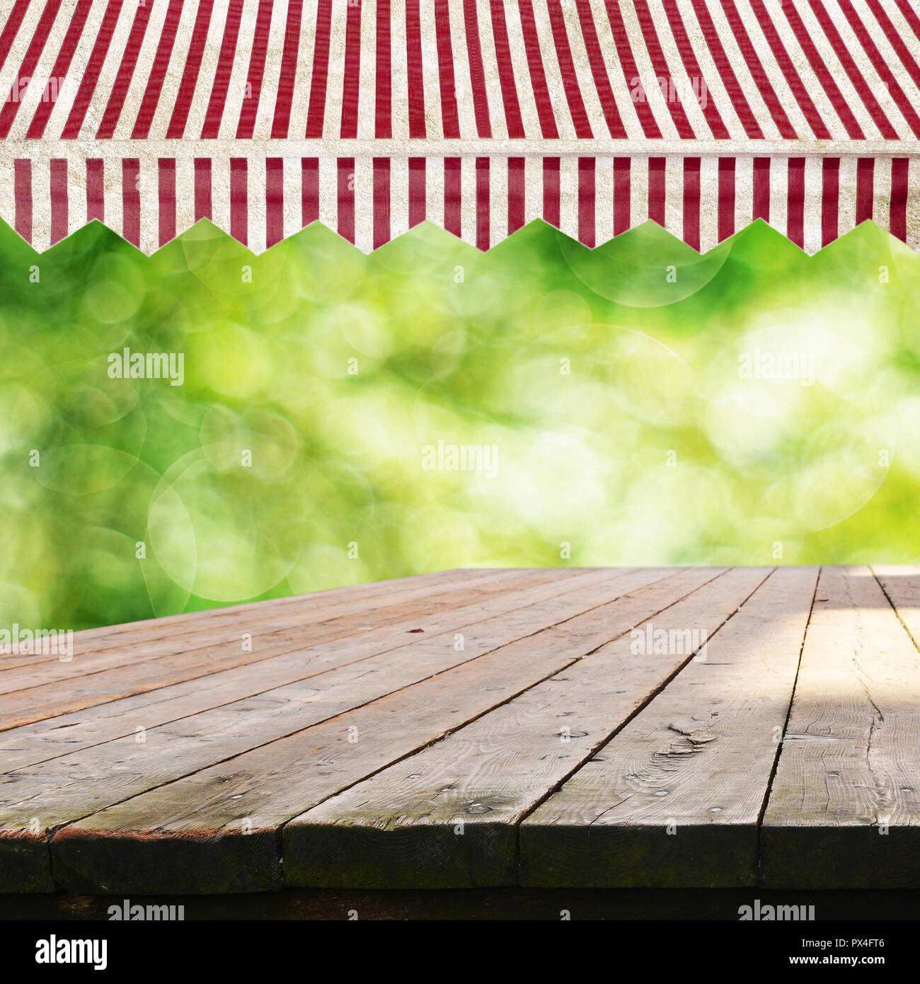 empty table for product display montages Stock Photo - Alamy