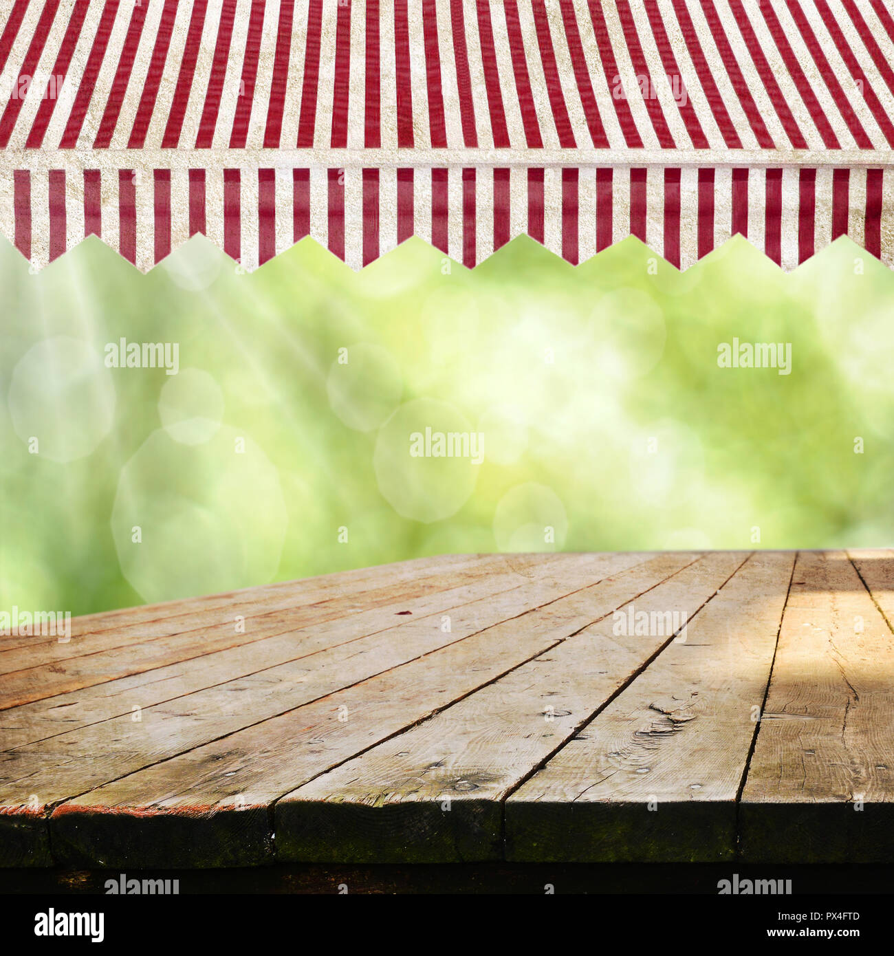 empty table for product display montages Stock Photo - Alamy