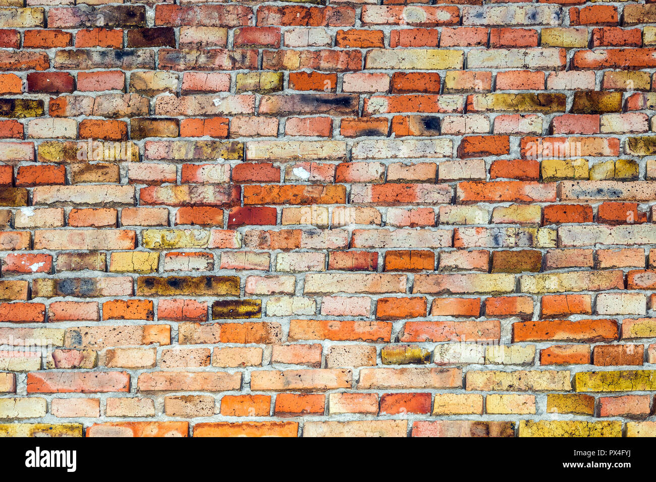close up photo of brick wall, background texture Stock Photo - Alamy