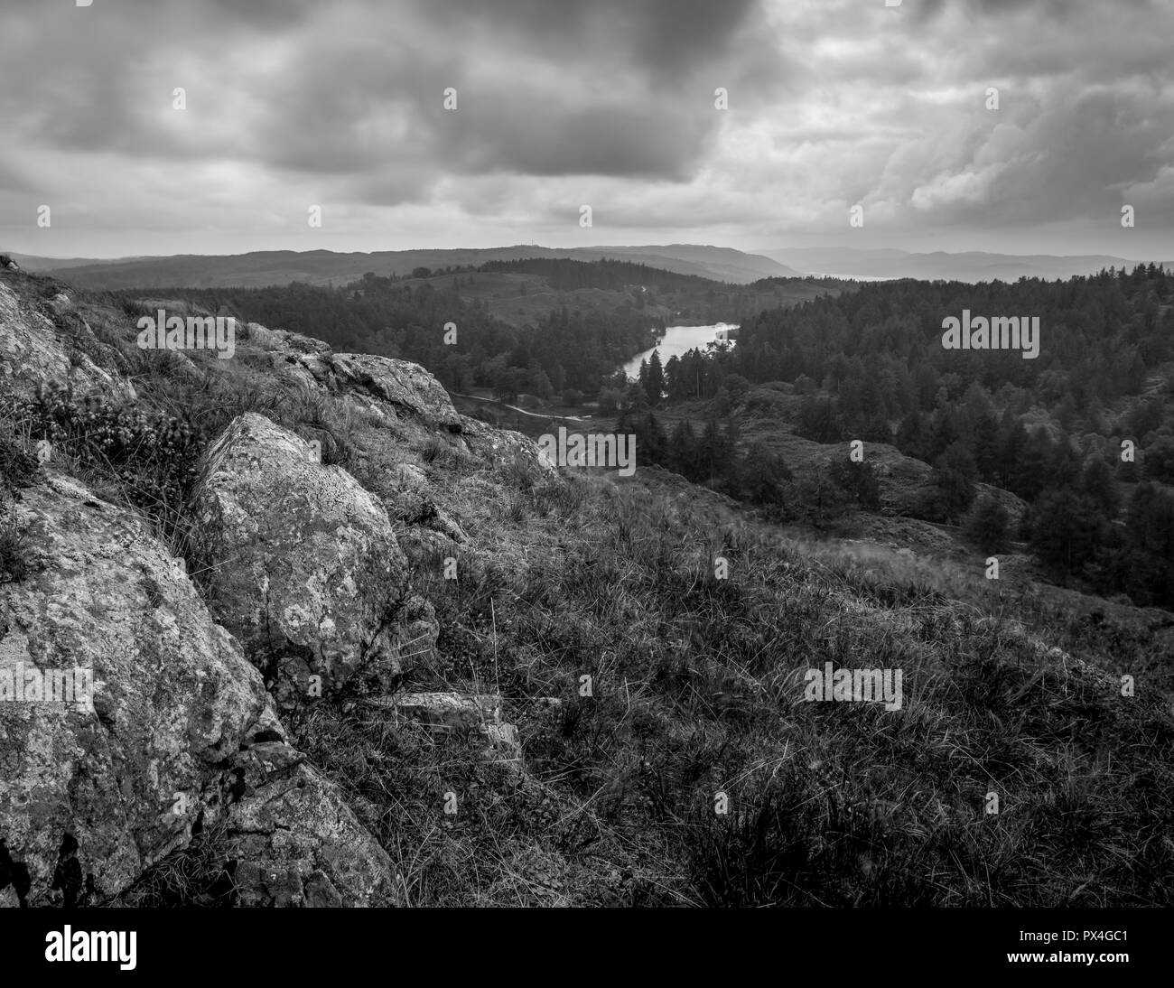 The tarn Black and White Stock Photos & Images - Alamy