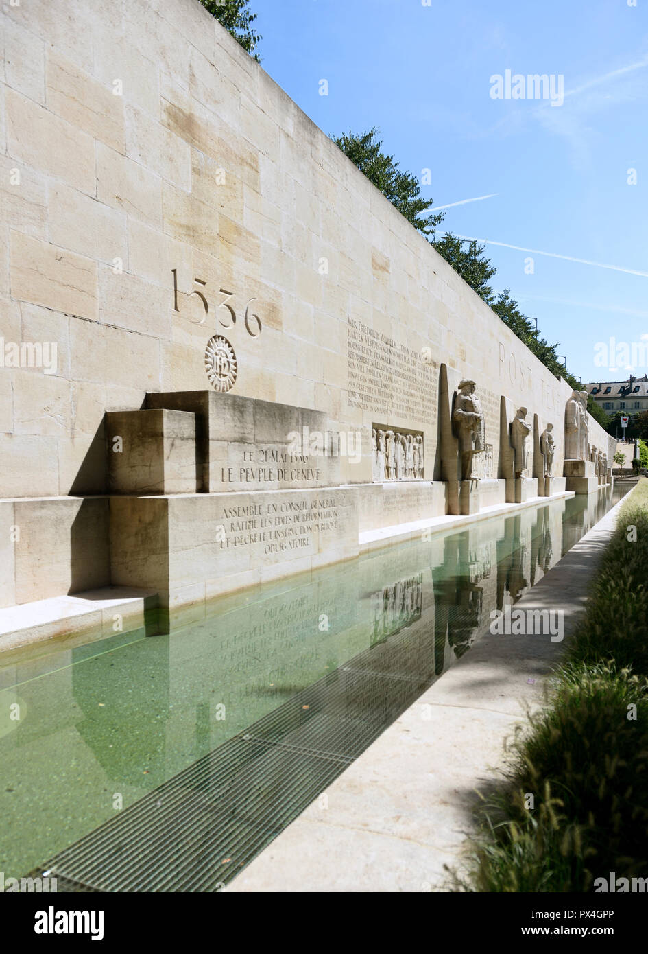 Reformation wall in Geneva, Switzerland Stock Photo - Alamy