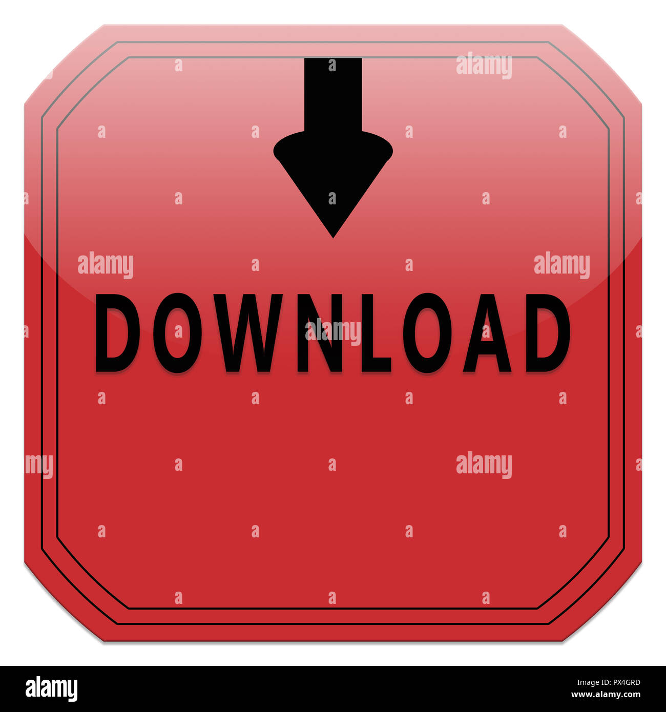 Low poly button hi-res stock photography and images - Alamy