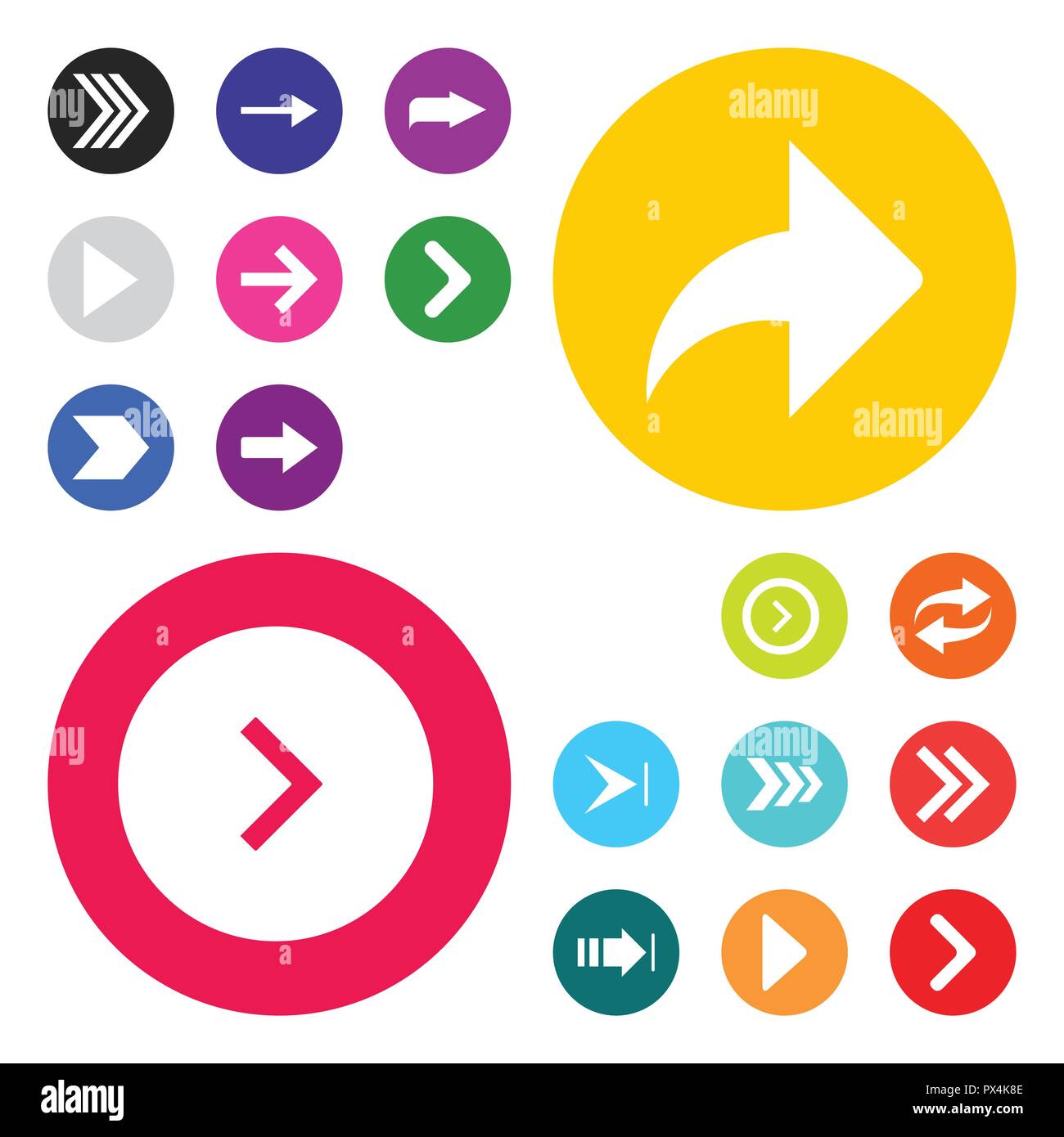 User Interface Buttons Design Set Vector Stock Vector Image And Art Alamy