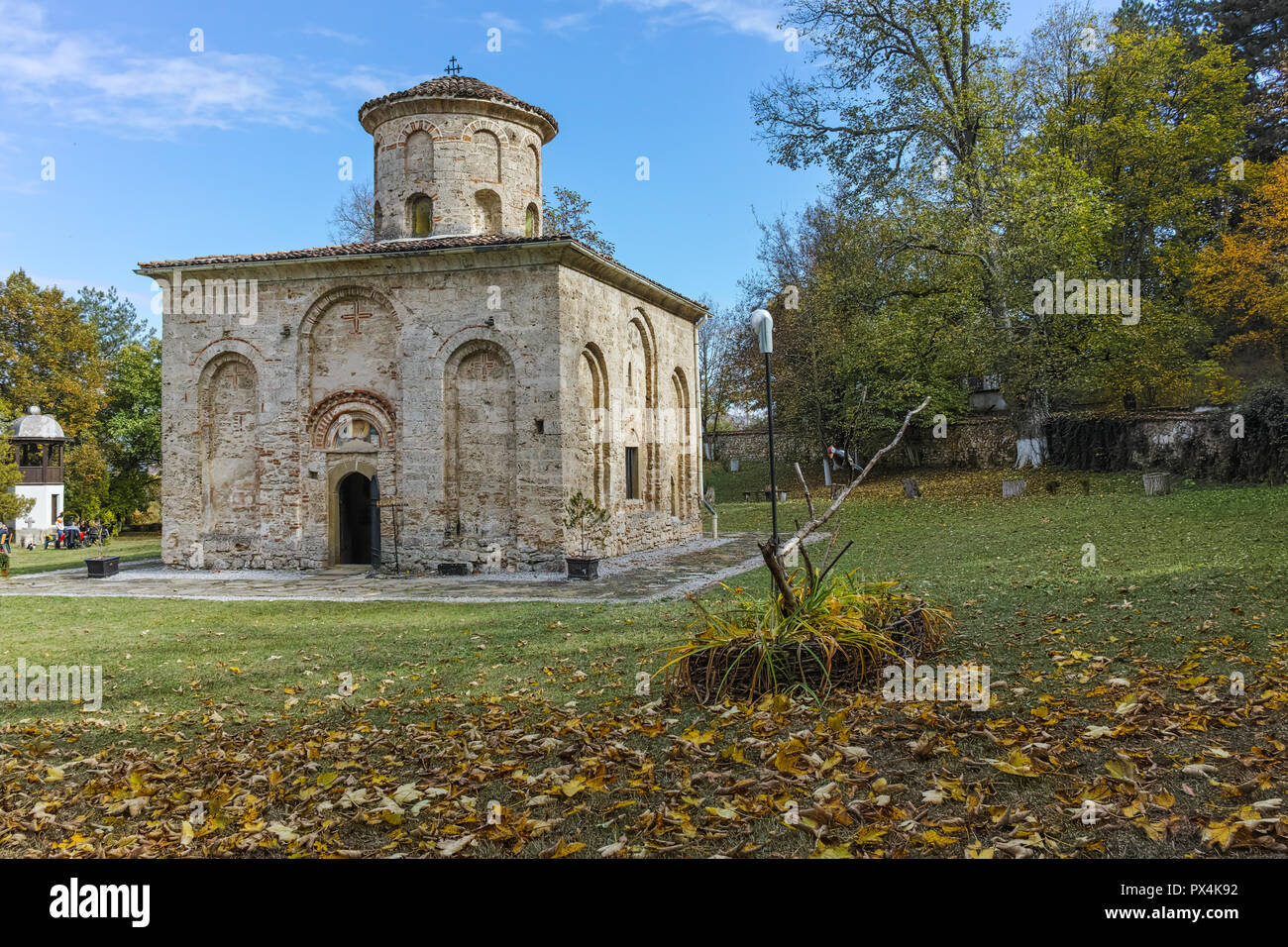 Panorama zemen monastery st john the theologian hi-res stock ...
