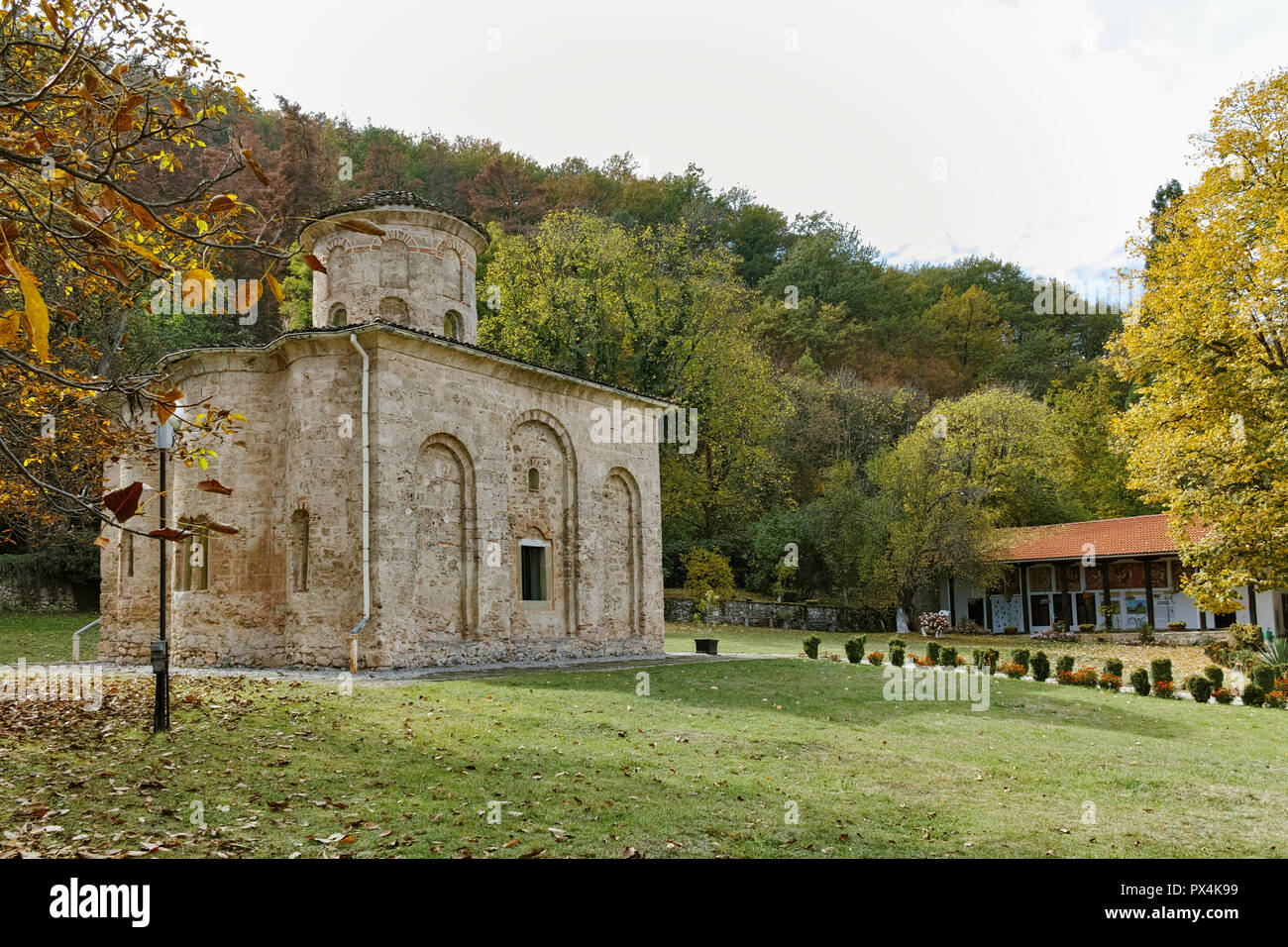 Panorama zemen monastery st john the theologian hi-res stock ...