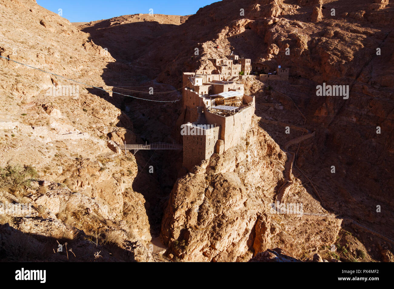 Al-Nabek, Rif Dimashq, Syria : Monastery of Saint Moses the Abyssinian ...