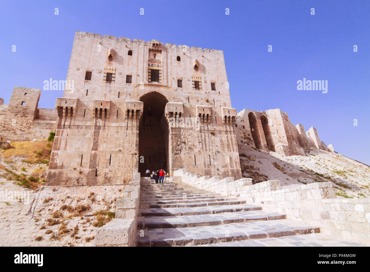 Aleppo citadel hi-res stock photography and images - Alamy