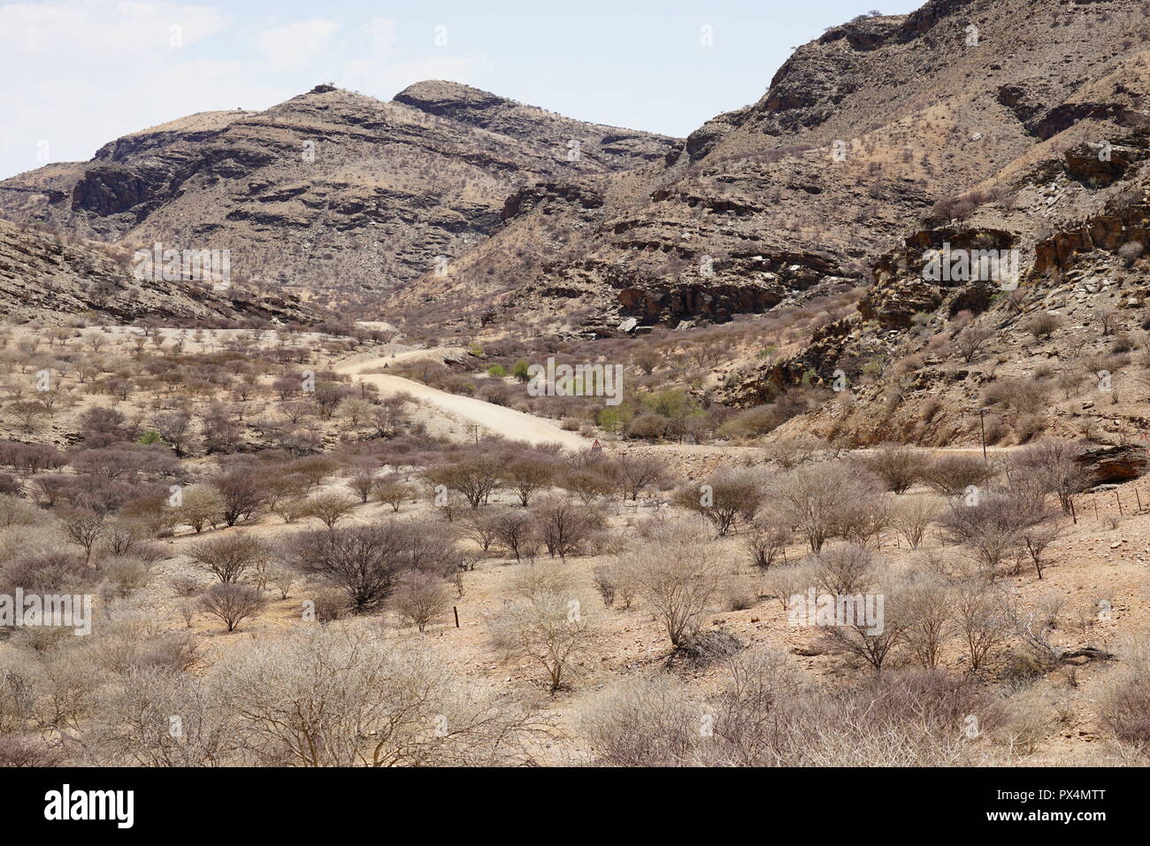 Landschaft am Gamsbergpass, Road C 26, Namibia, Afrika Stock Photo - Alamy