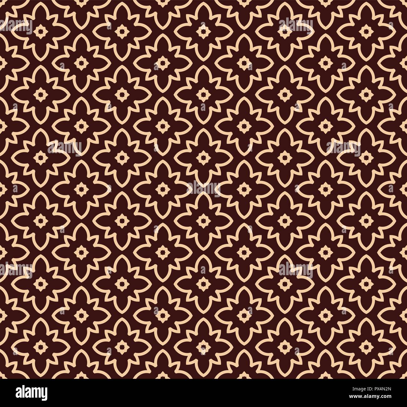 Seamless linear pattern with elegant curved lines and scrolls ...