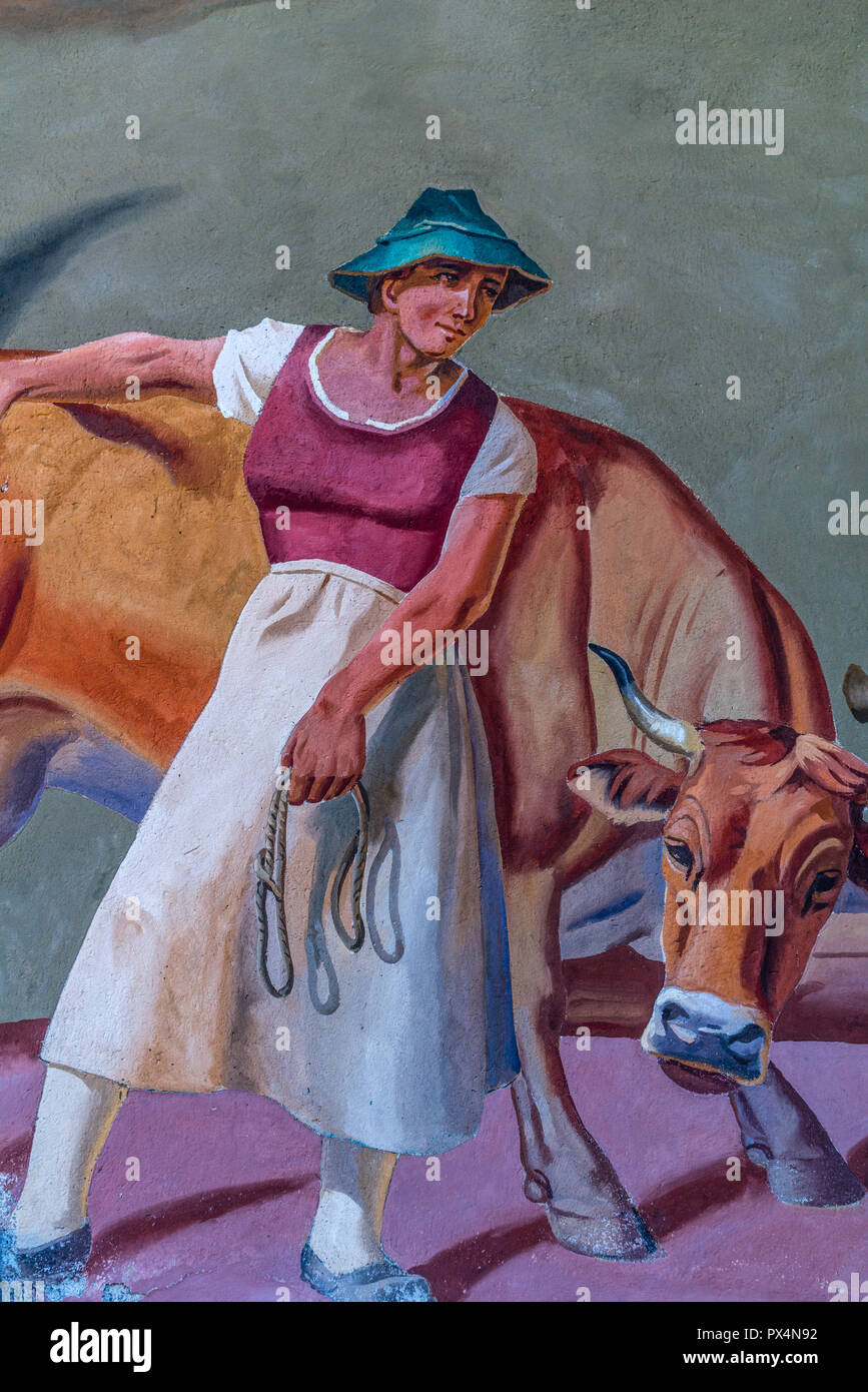 Garmisch partenkirchen cow hi-res stock photography and images - Alamy