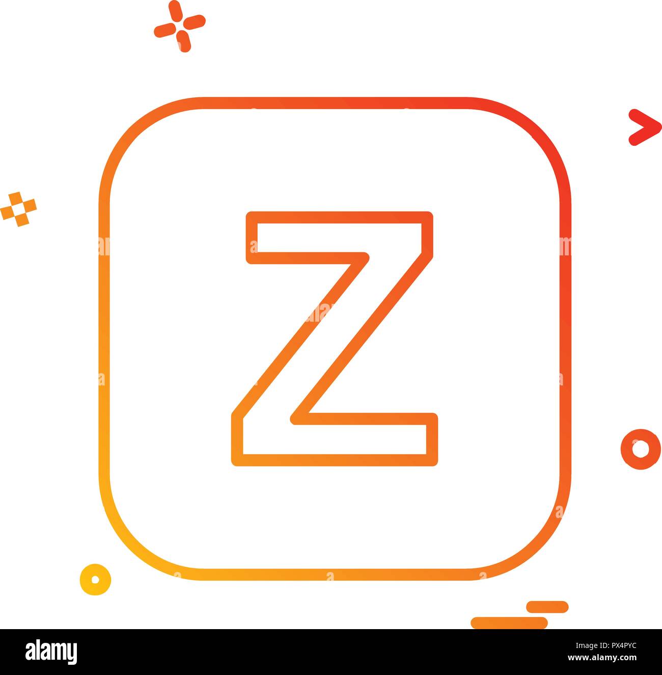 Alphabets icon design vector Stock Vector Image & Art - Alamy