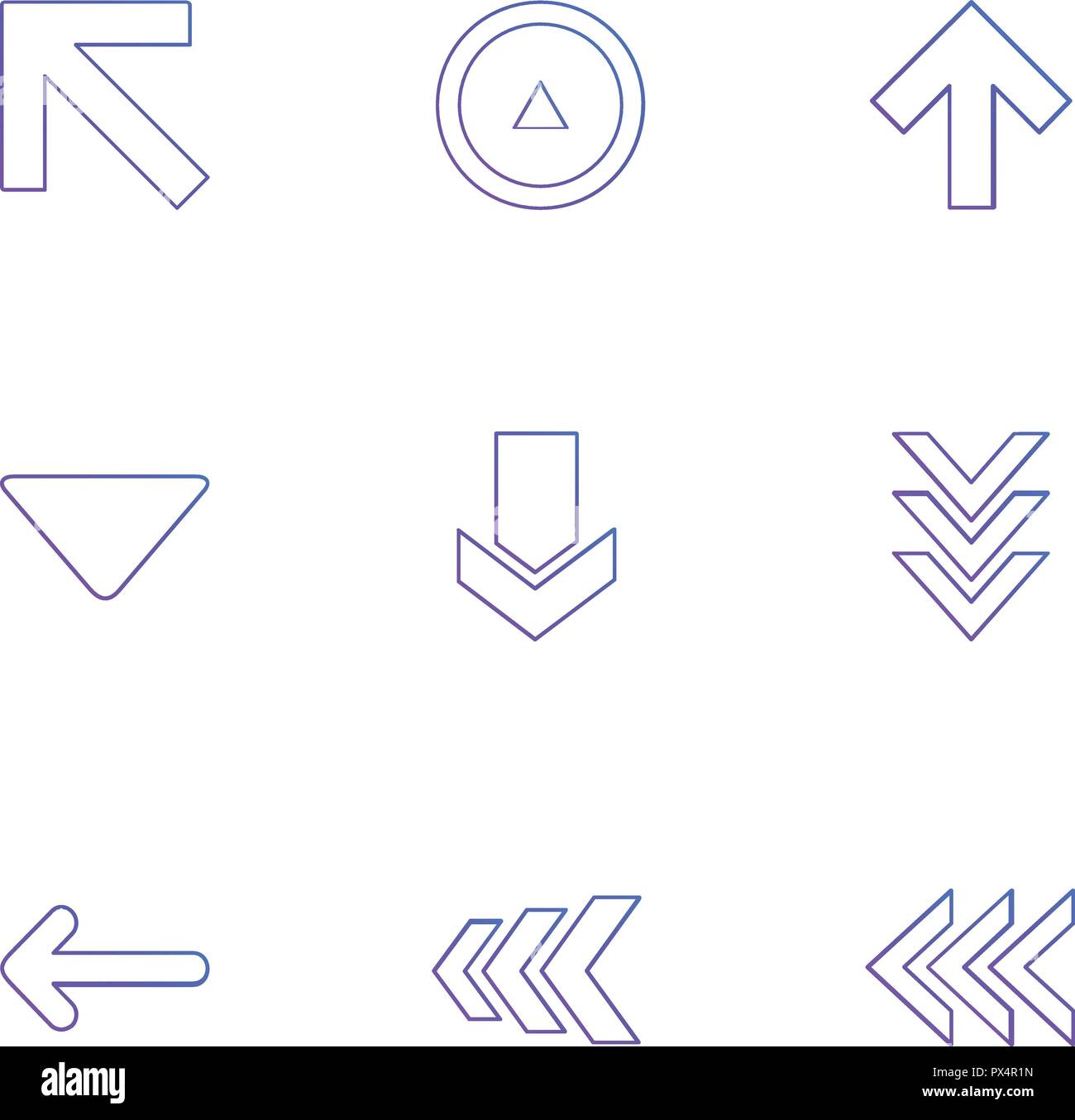 arrows , directions , pointer , arrow , user interface , pointer , up , down , left , right ...