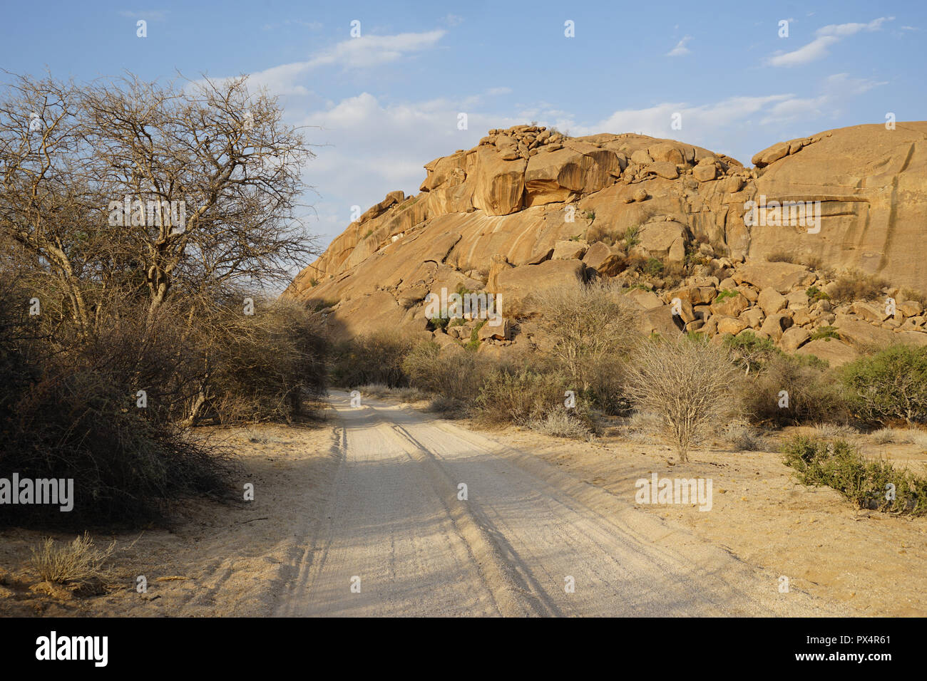 Erongo Gebirge, Landschaft auf der Farm Ameib, Namibia, Afrika Stock ...