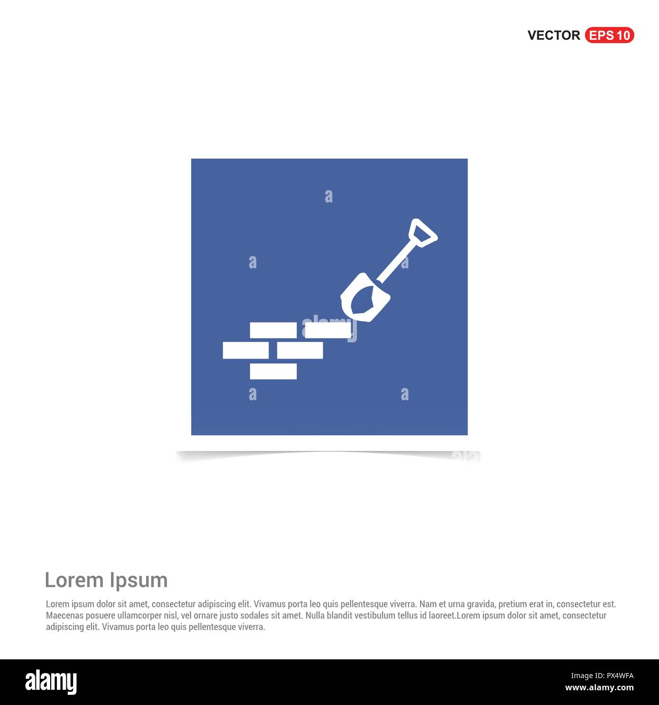 Light blue build wall Stock Vector Images - Alamy