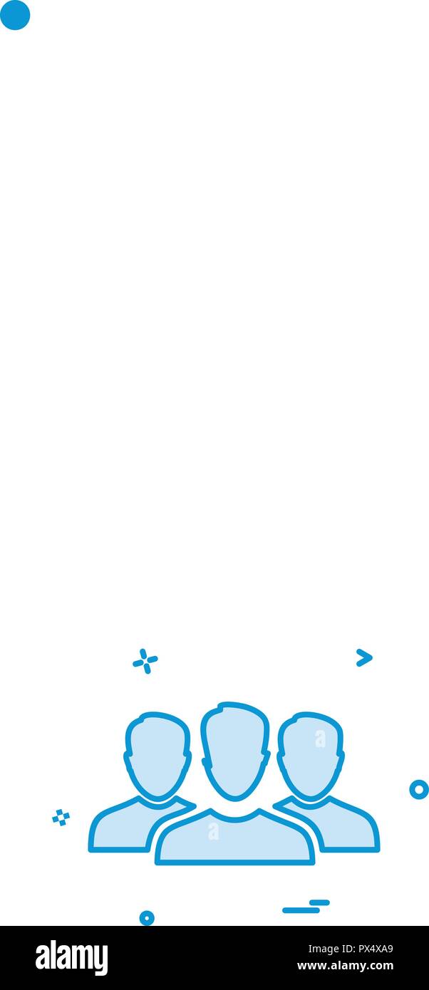 Group avatar icon design vector Stock Vector Image & Art - Alamy