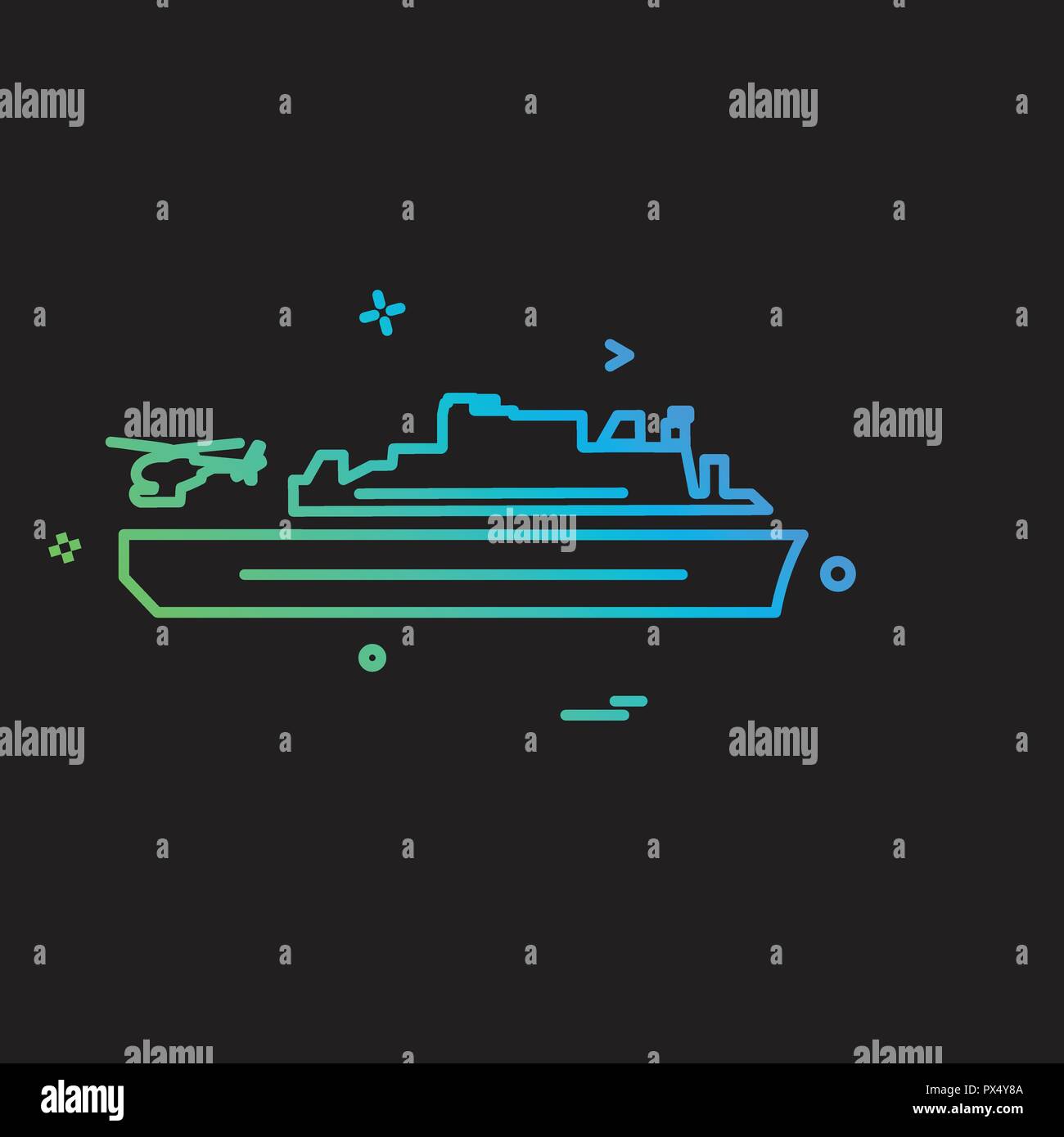 Navy icons design vector Stock Vector Image & Art - Alamy