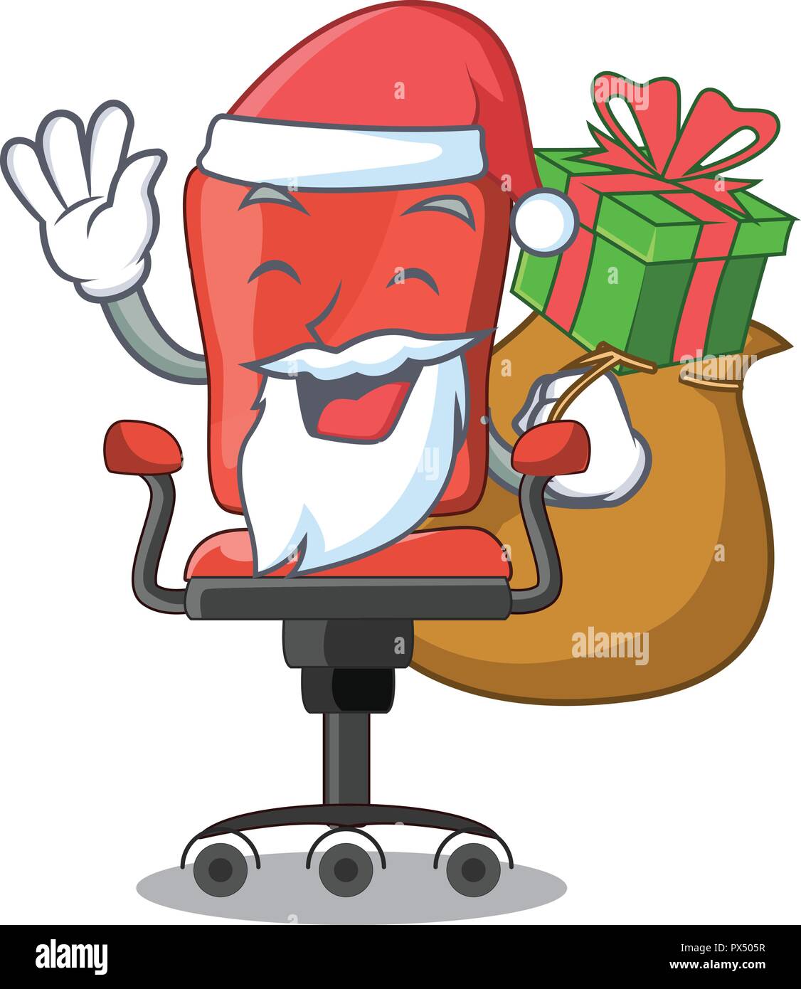 Spinning on chair Stock Vector Images - Alamy