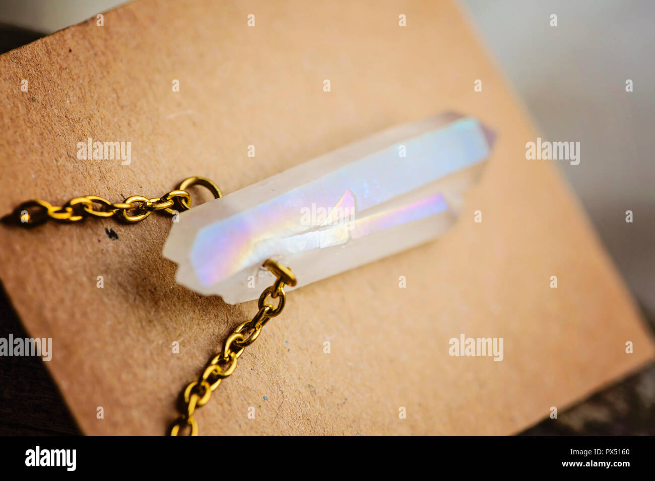 Healing crystal chain hi-res stock photography and images - Alamy