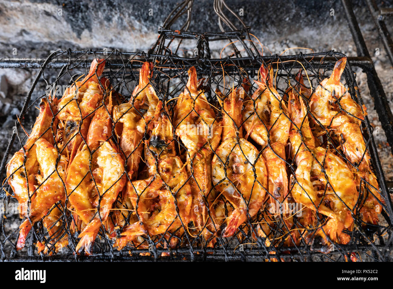 Bbq seafood hi-res stock photography and images - Alamy