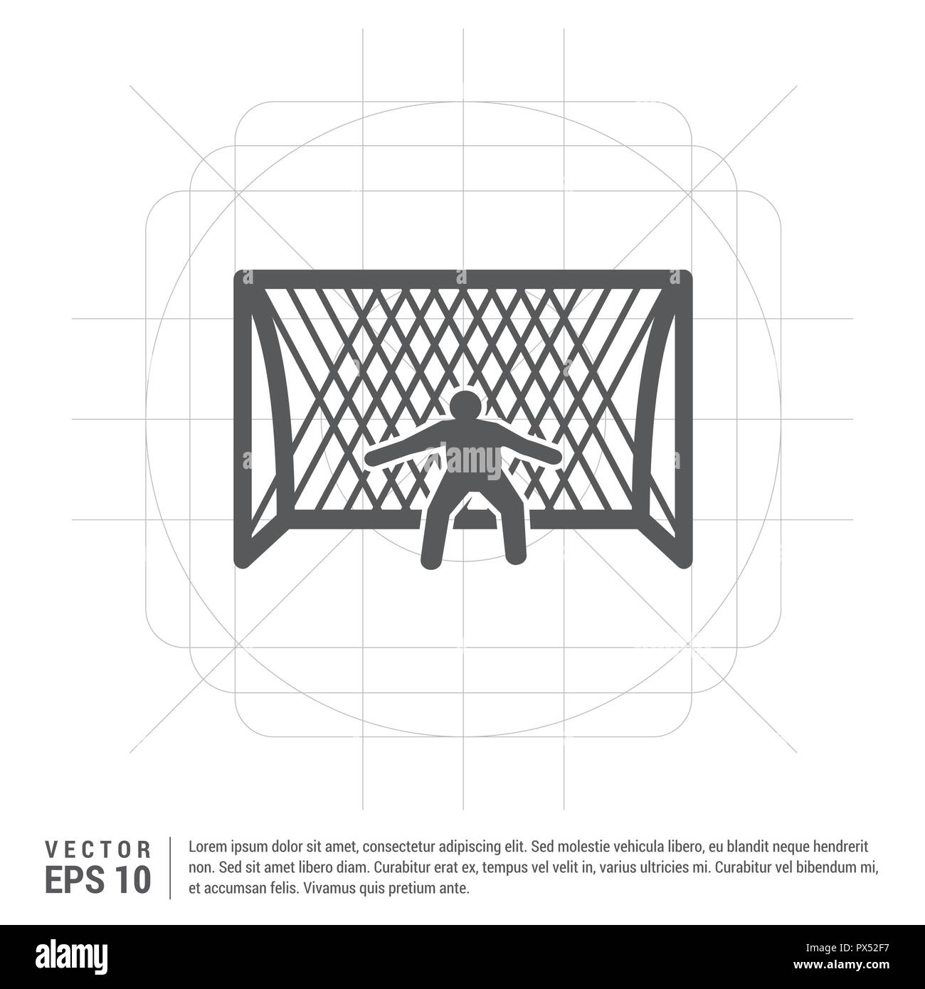 Soccer Goal Icon Stock Vector Image & Art - Alamy