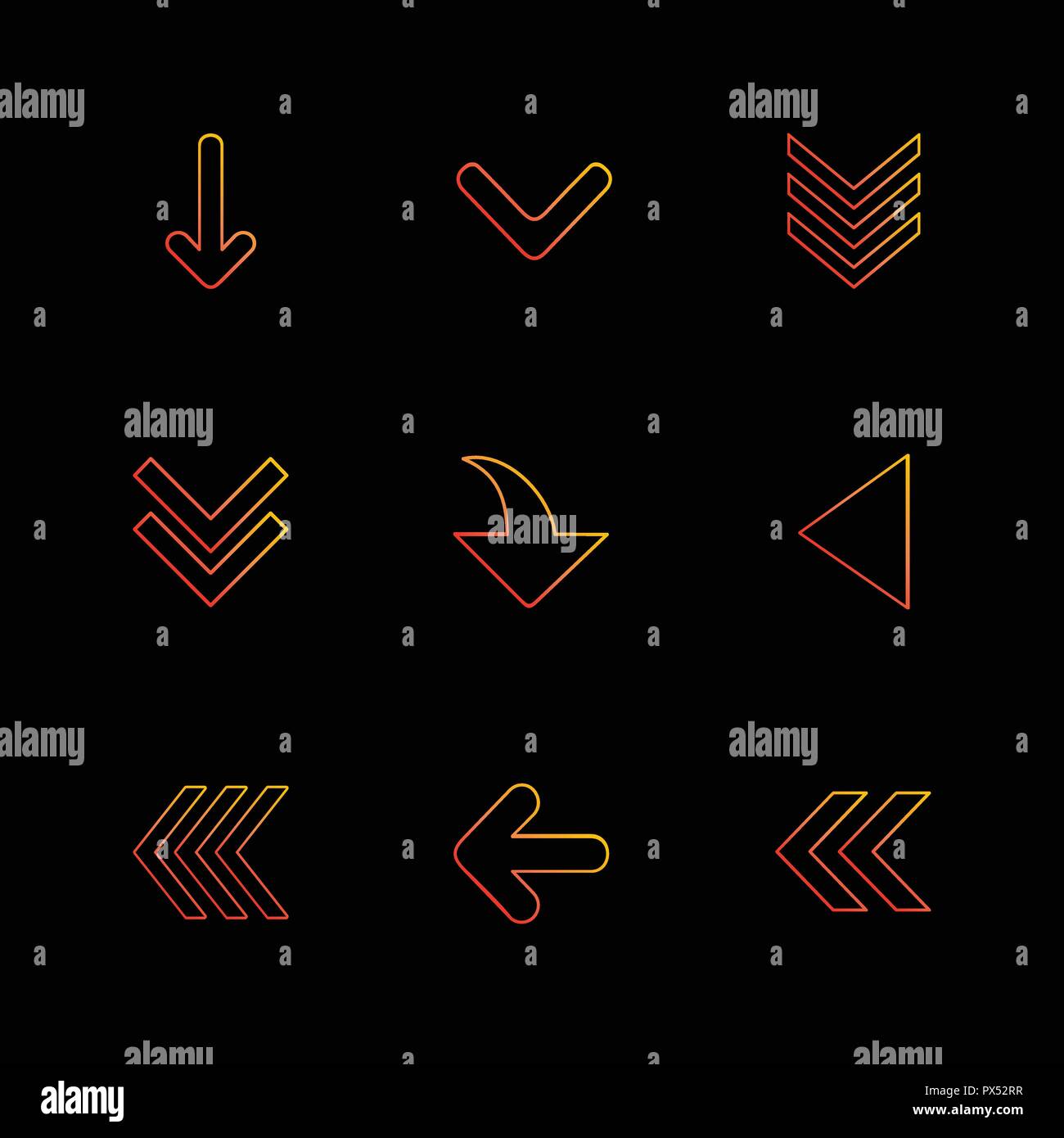 arrows , directions , pointer , arrow , user interface , pointer , up , down , left , right ...