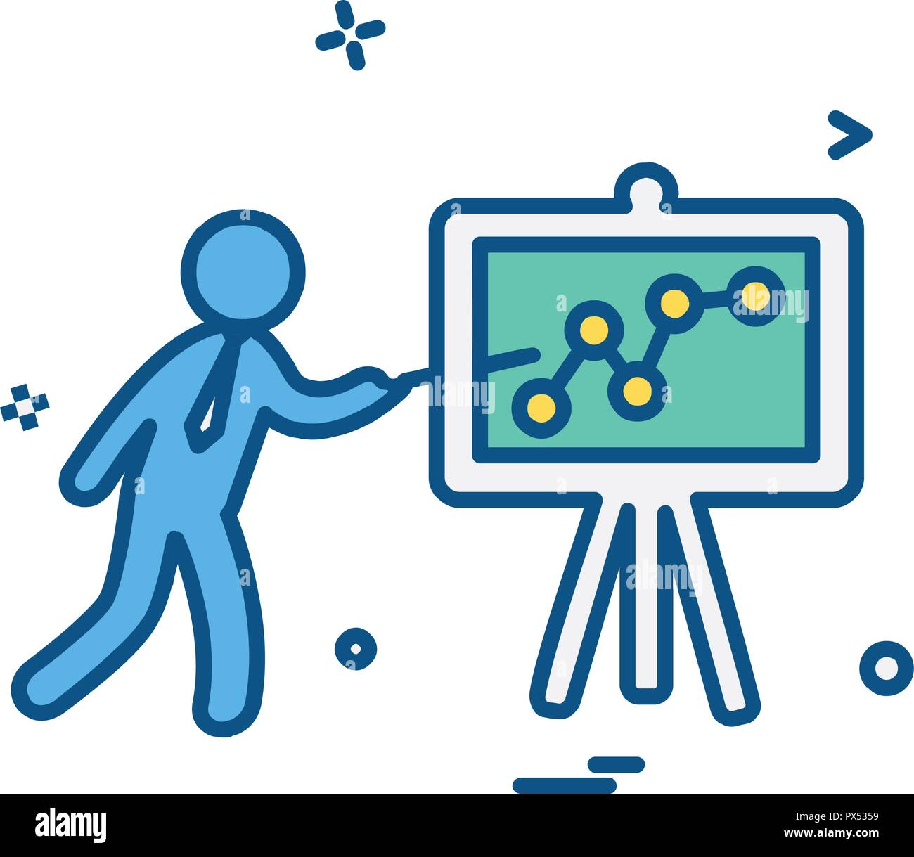 Graph icon design vector Stock Vector Image & Art - Alamy