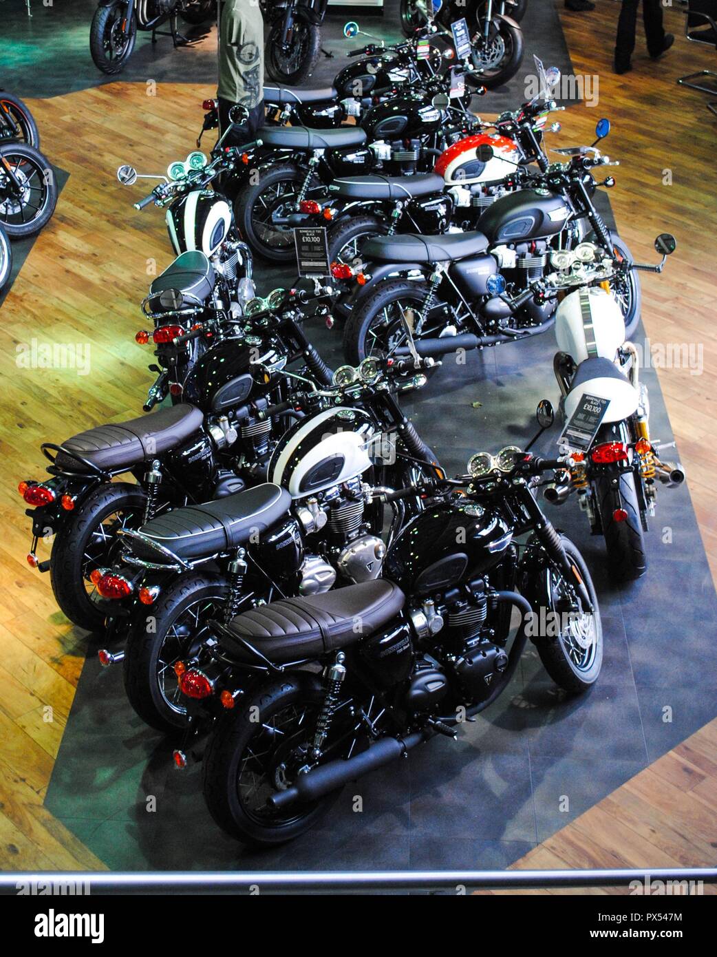 Triumph motorcycle hi-res stock photography and images - Alamy