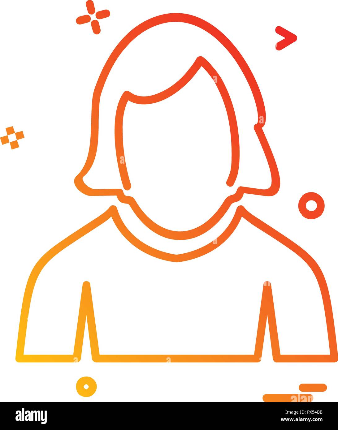 Avatar icon design vector Stock Vector Image & Art - Alamy