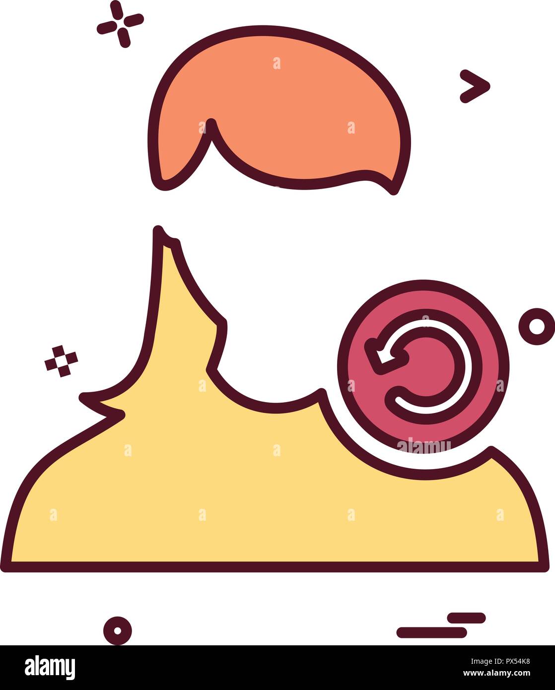 Female avatar icon design vector Stock Vector Image & Art - Alamy