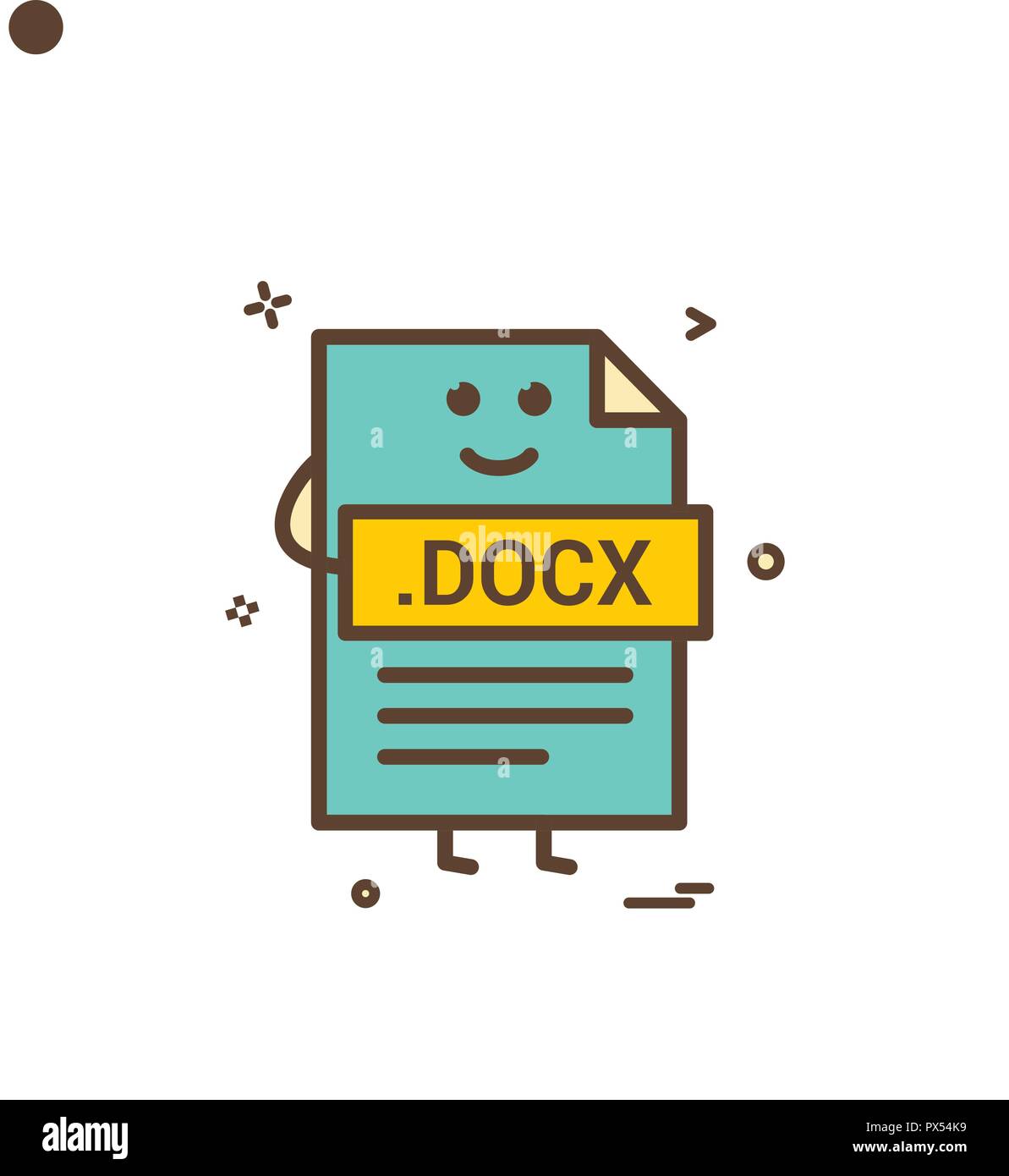 Computer docx file format type icon vector design Stock Vector Image ... Computer docx file format type icon vector design Stock Vector Image ...