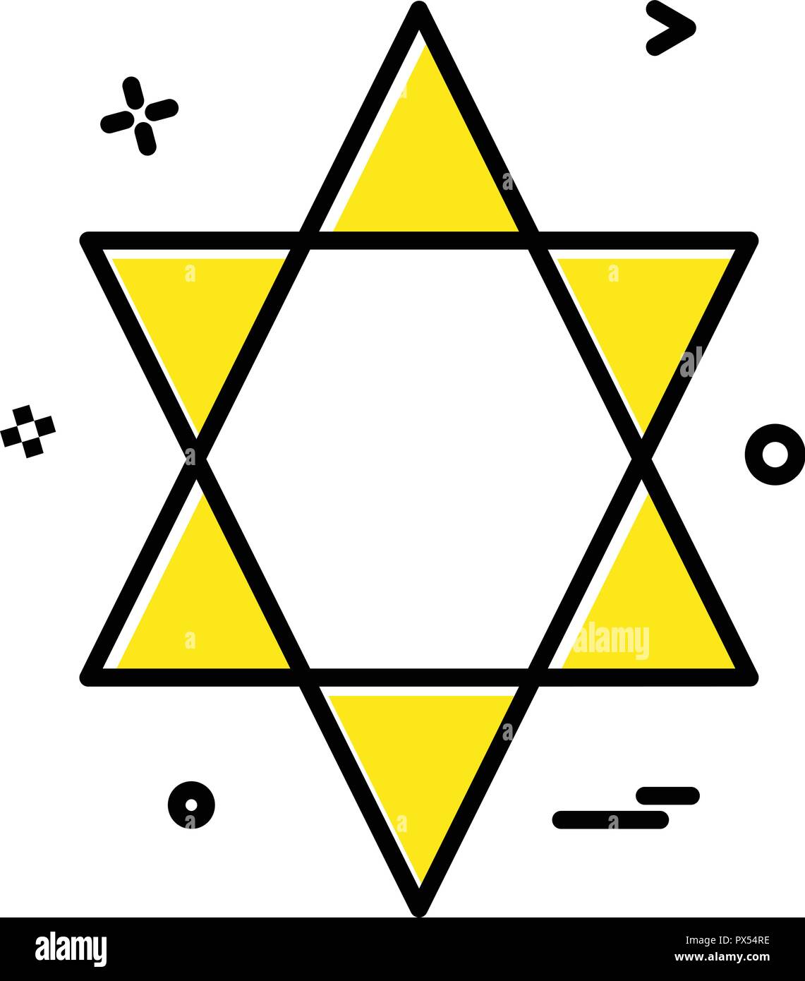 Jewish icon design vector Stock Vector Image & Art - Alamy