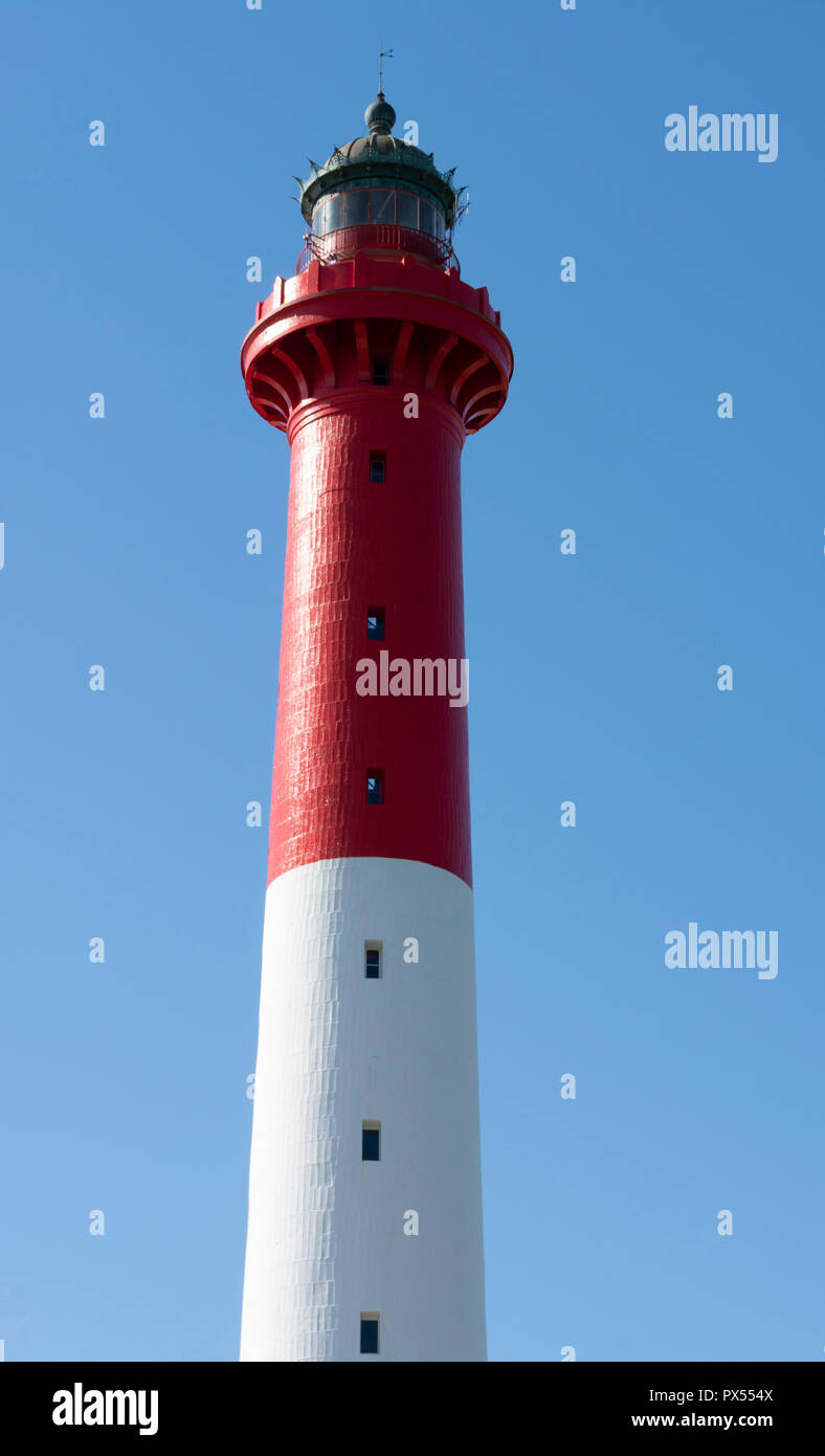 Lighthouse of La Coubre (phare de la Coubre), La Tremblade, Charente ...