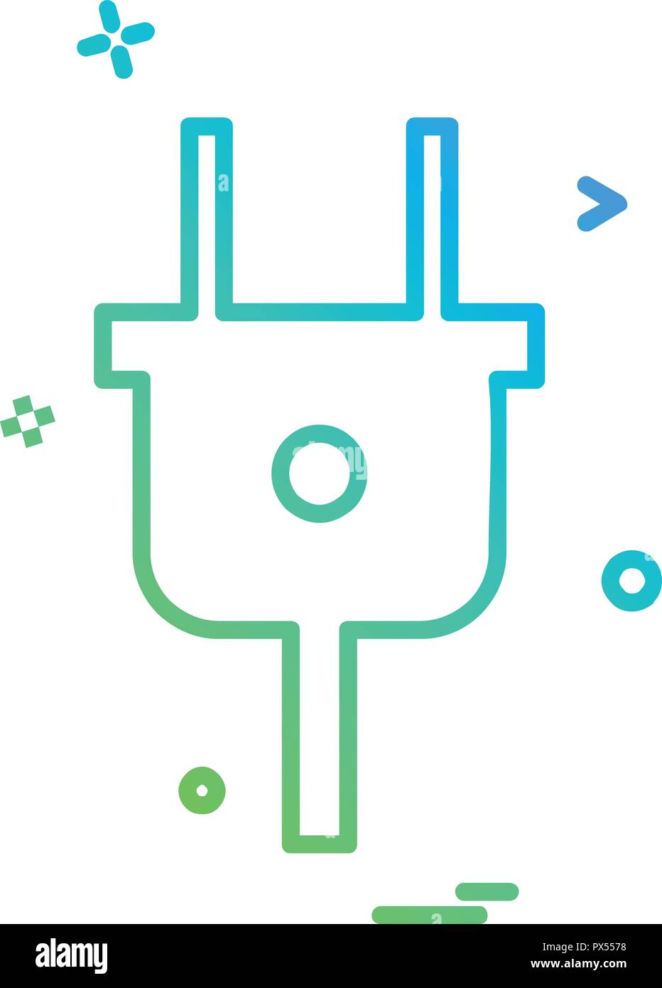 Plugs icon design vector Stock Vector Image & Art - Alamy