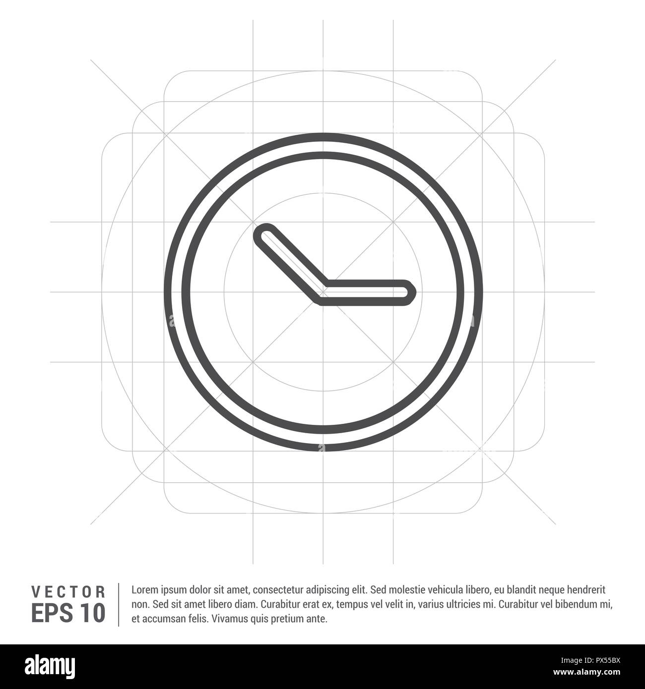 Grandfather clock illustration Black and White Stock Photos & Images ...