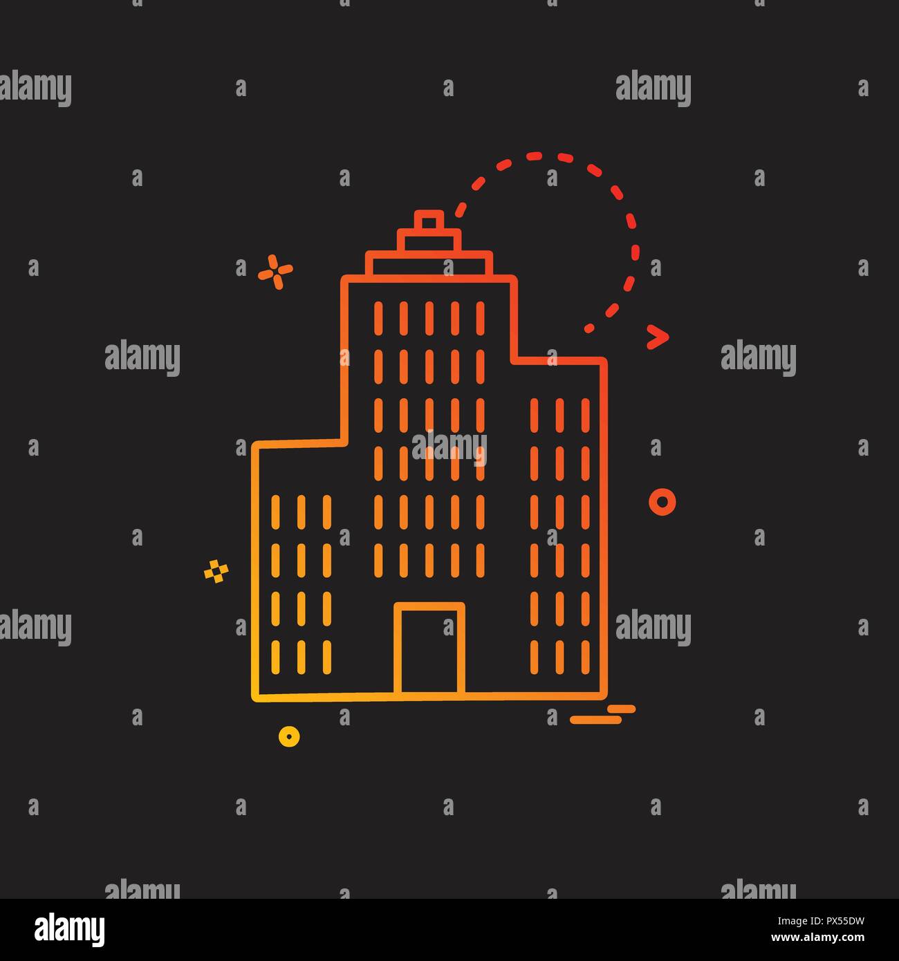 Real Estate icon design vector Stock Vector Image & Art - Alamy