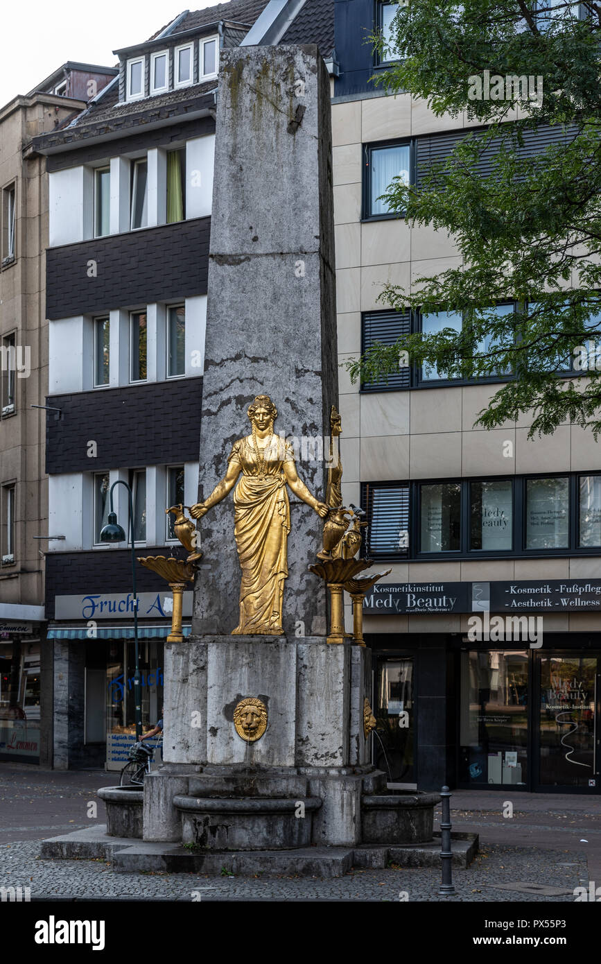 The streets of Aachen Stock Photo - Alamy