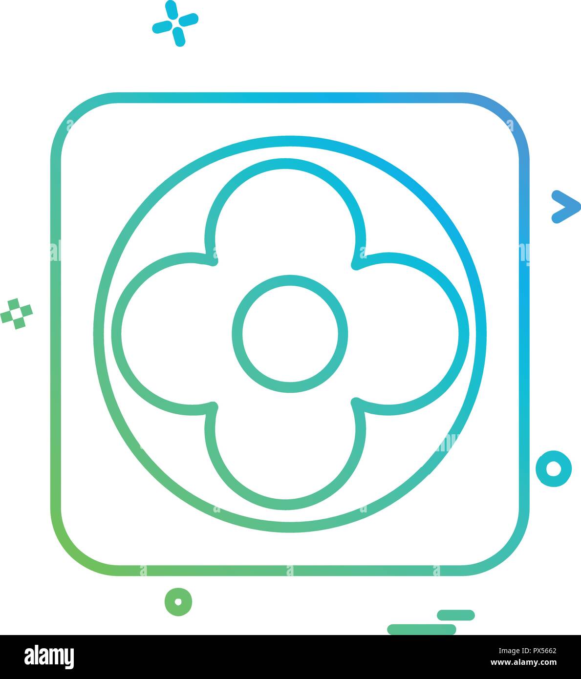 Flower icon design vector Stock Vector Image & Art - Alamy