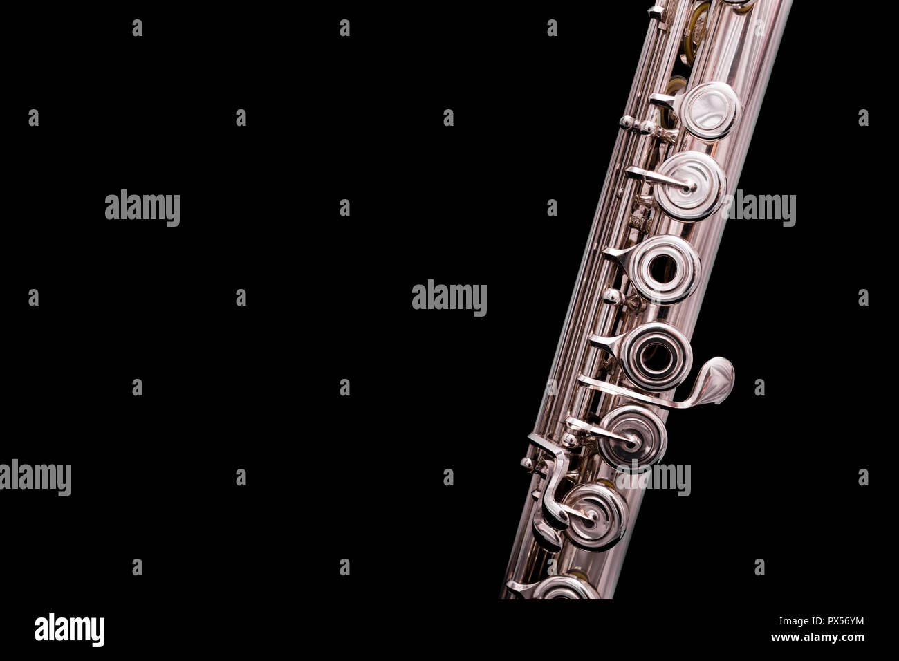 Silver flute keys on hi-res stock photography and images - Alamy
