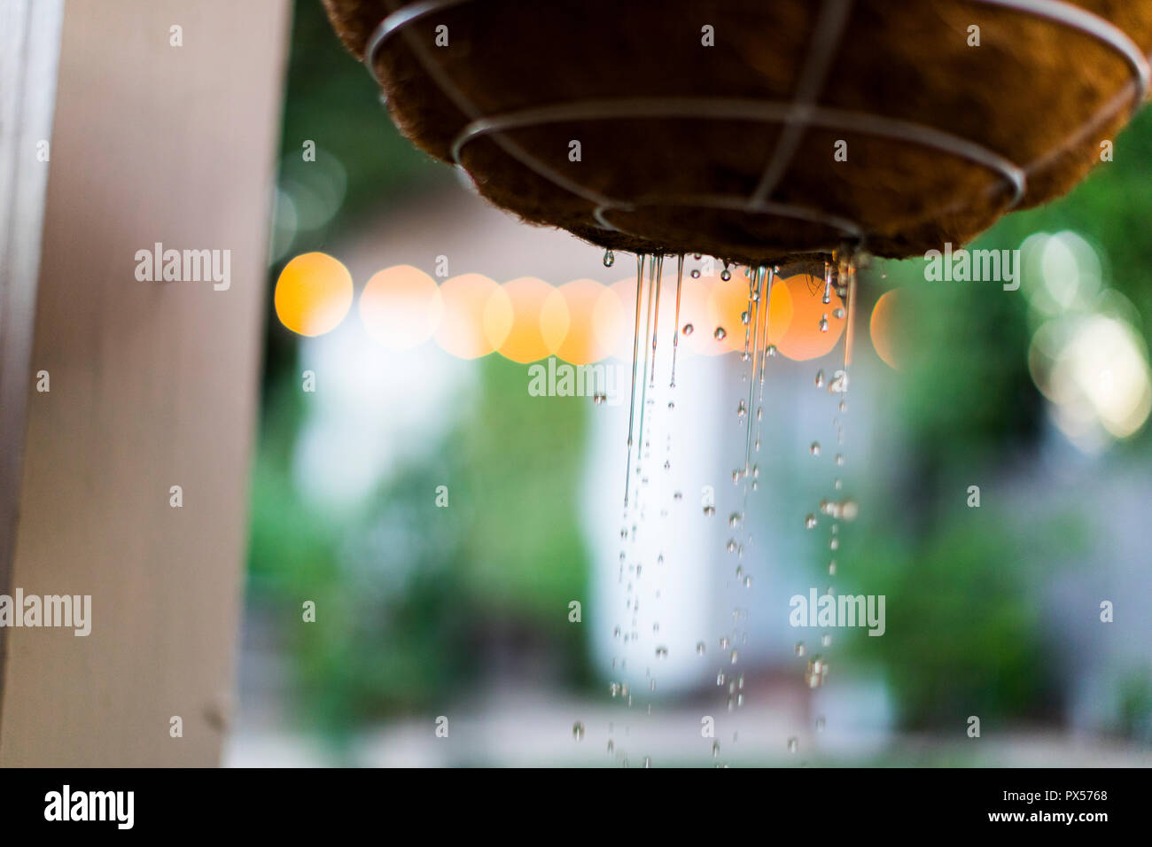 Water Leaking Out Of