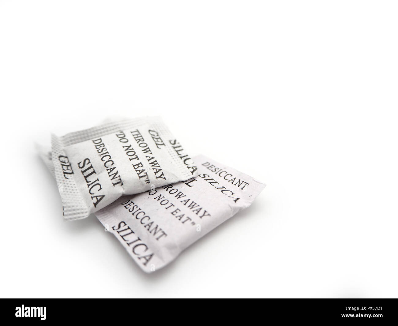 Silica bag Cut Out Stock Images & Pictures - Alamy