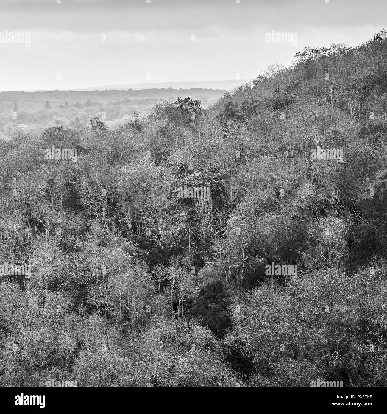 Beyond the hill Black and White Stock Photos & Images - Alamy