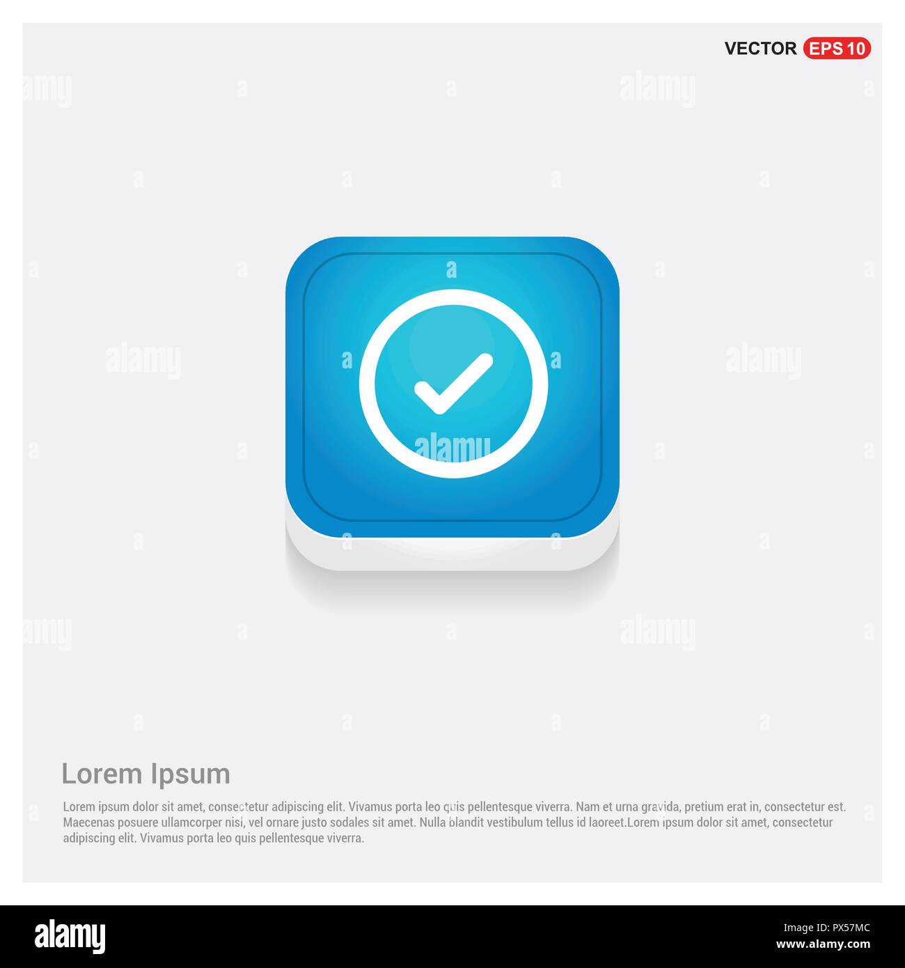 Ok tick icon Stock Vector Image & Art - Alamy