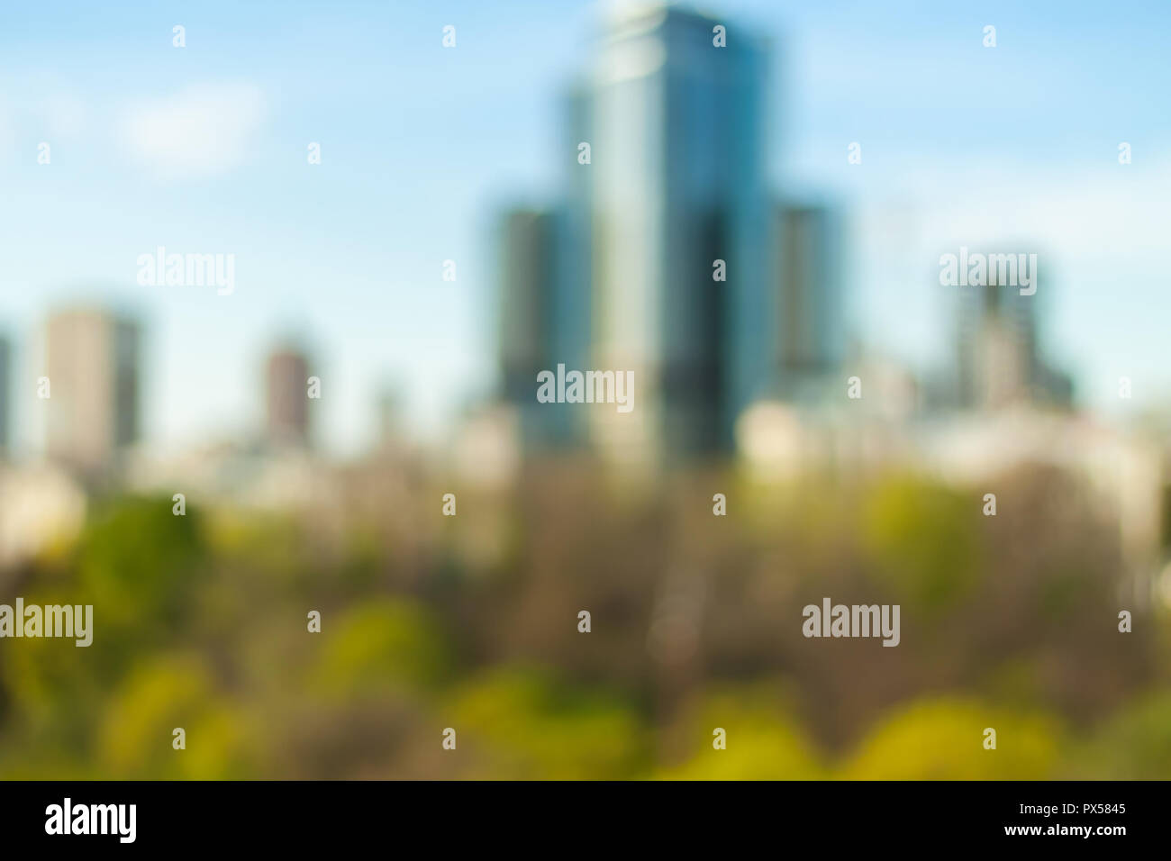 Blurred Building Background