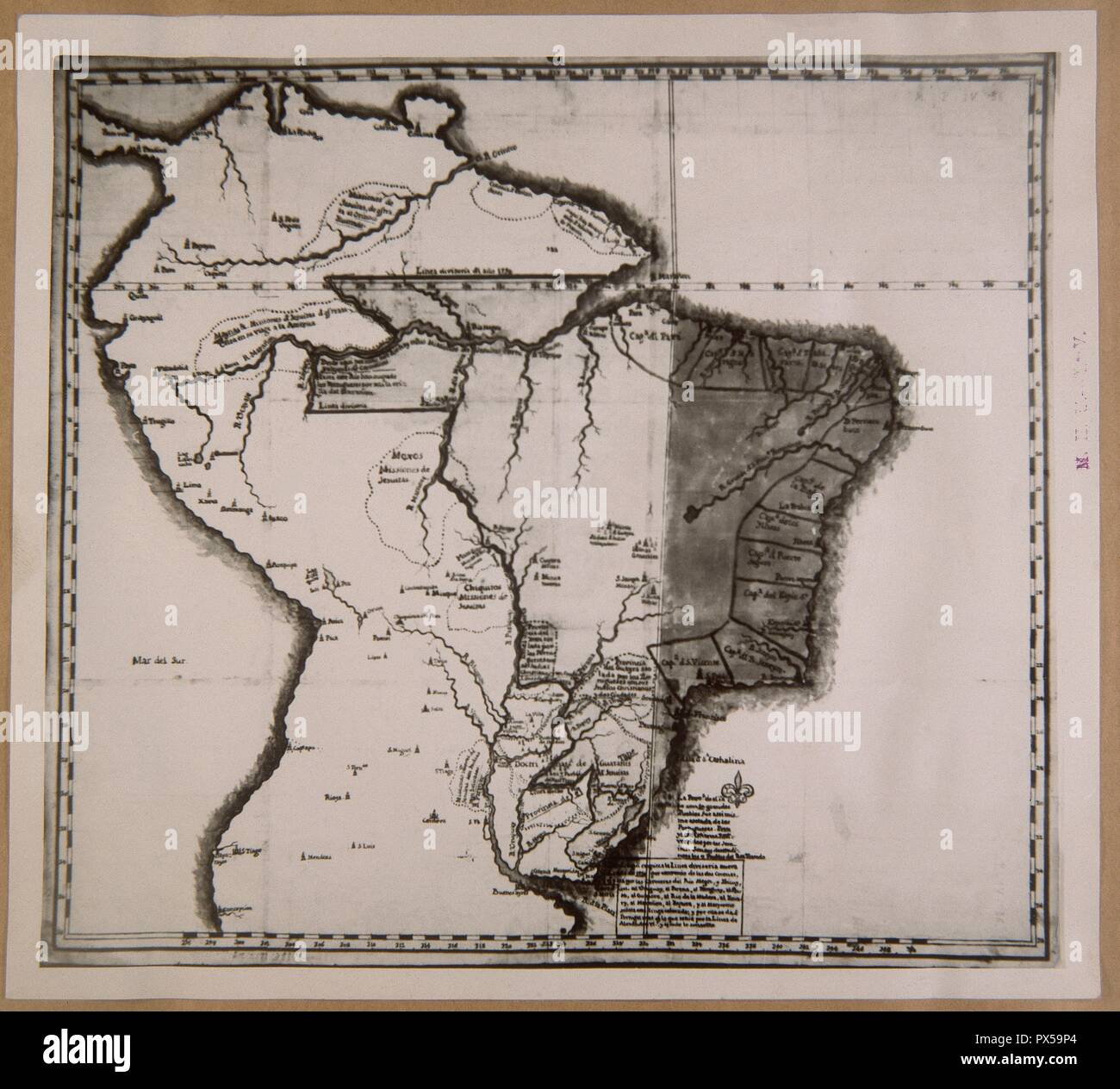 Tratado tordesillas mapa hi-res stock photography and images - Alamy