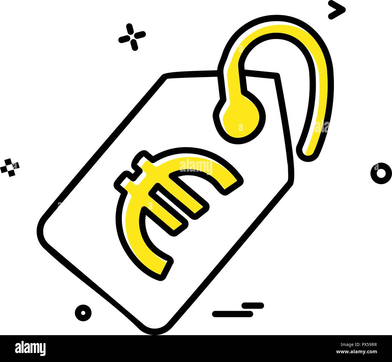 tag price euro icon vector design Stock Vector Image & Art - Alamy